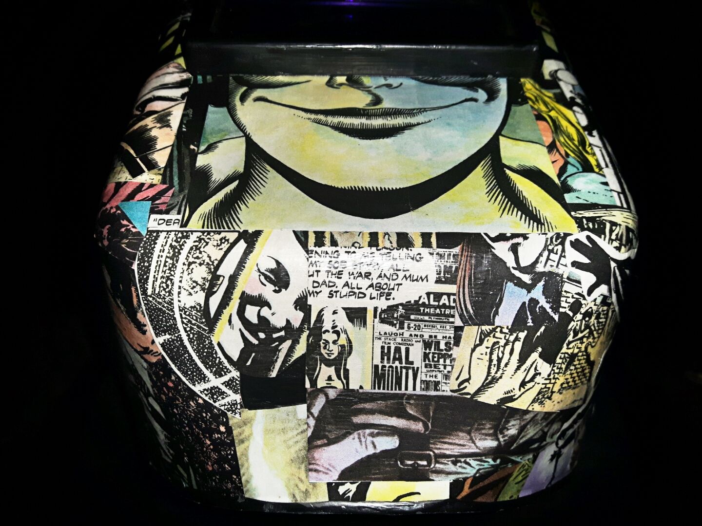 Custom Comic Theme Welding Helmet : 14 Steps (with Pictures ...
