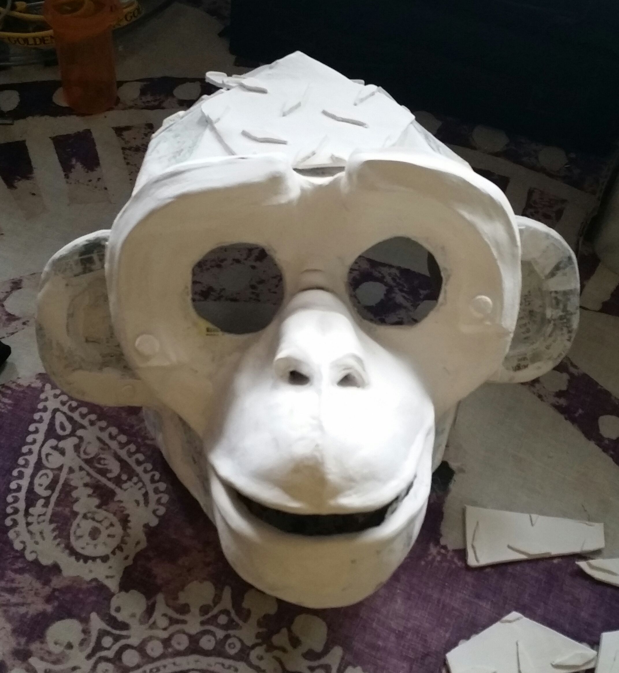Grease Monkey Mask & Costume : 7 Steps (with Pictures) - Instructables