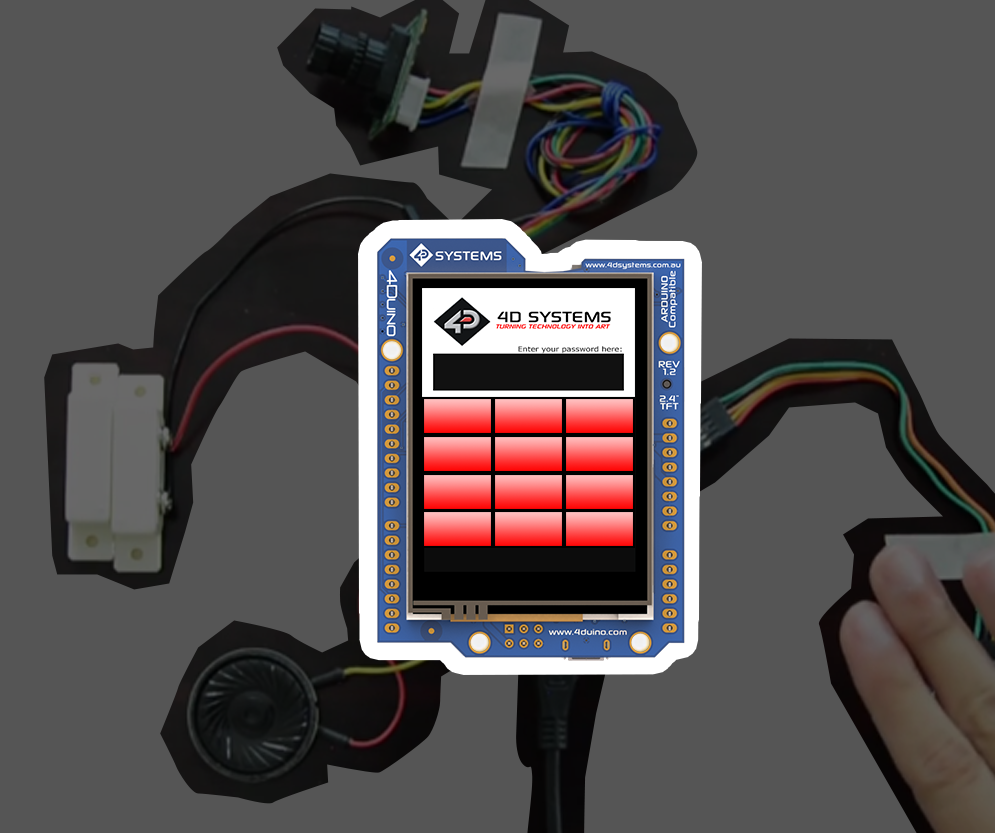 Home Security Featuring 4duino 24 4 Steps Instructables