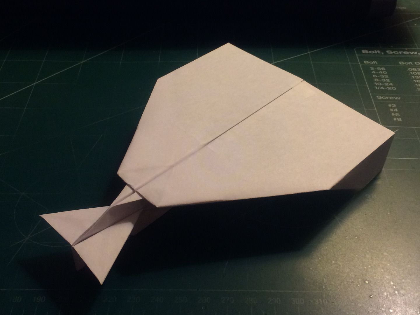 How to Make the Vulture Paper Airplane : 5 Steps - Instructables