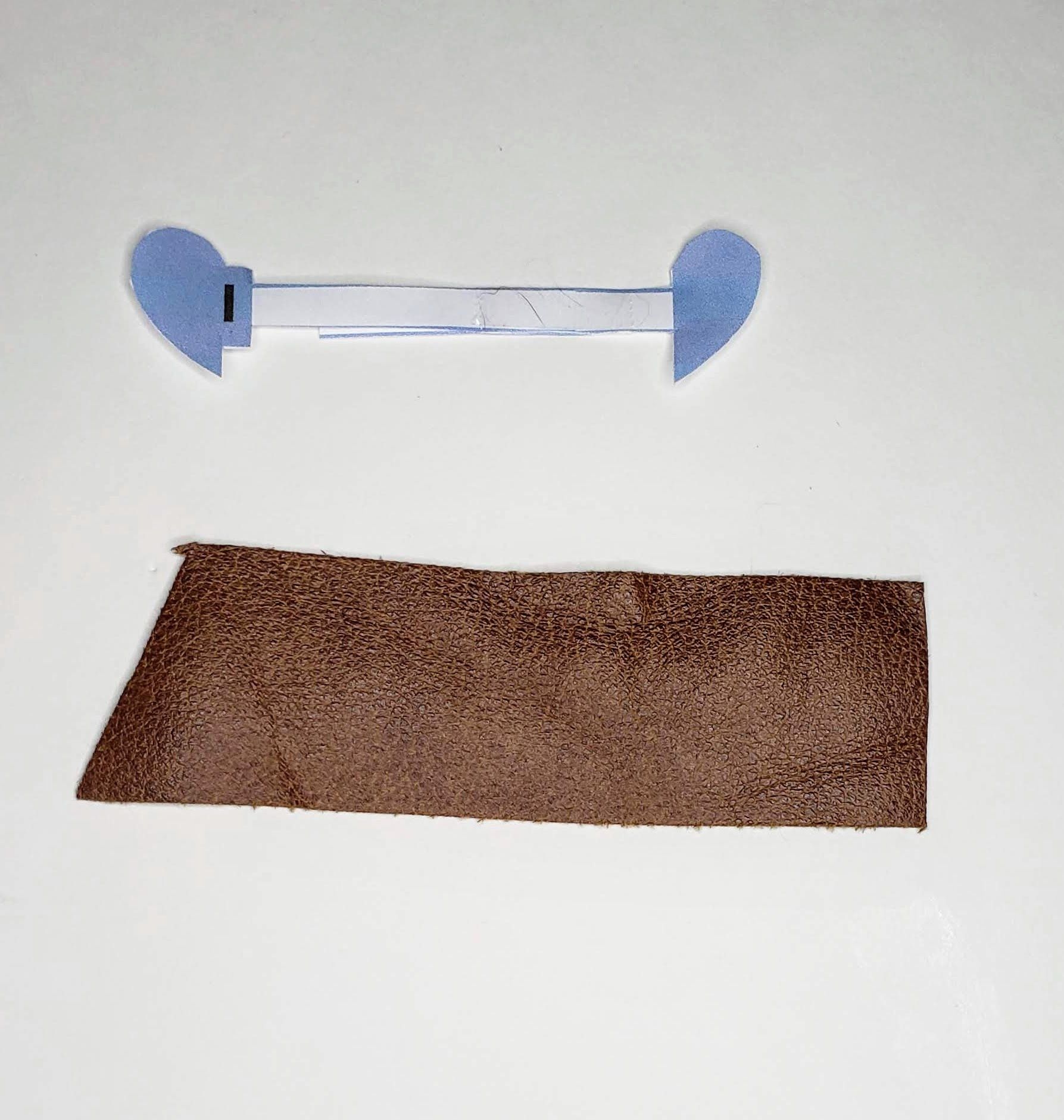 Leather Heart Ring (With Customizable Template) : 4 Steps (with ...