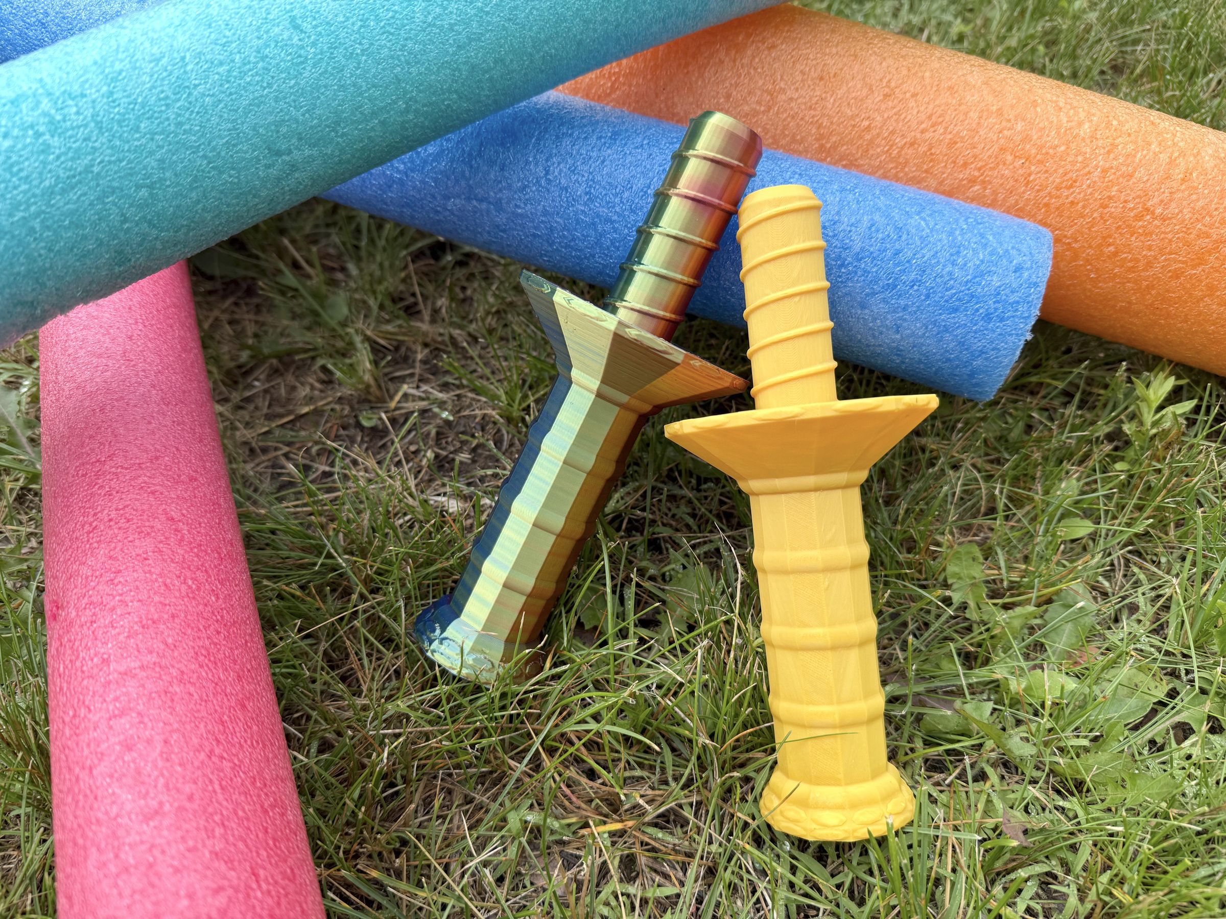 Pool Noodle Sword Handle - 3D Print : 9 Steps (with Pictures ...