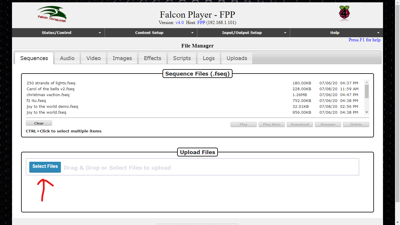 Rgb Pixel Christmas Light Show Part 3: Falcon Player (fpp) : 8 Steps ...