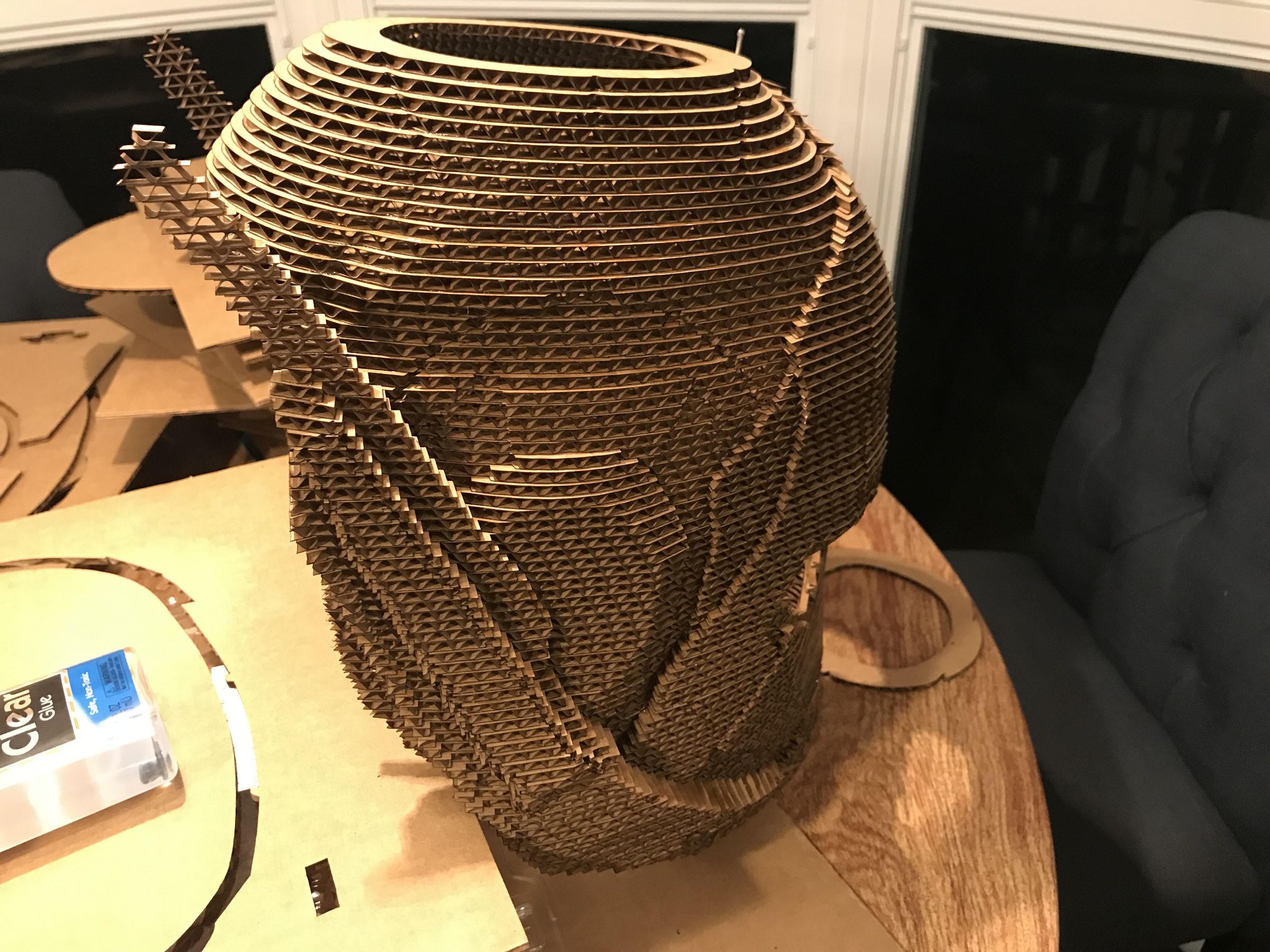 Cardboard Ant-Man Helmet : 11 Steps (with Pictures) - Instructables