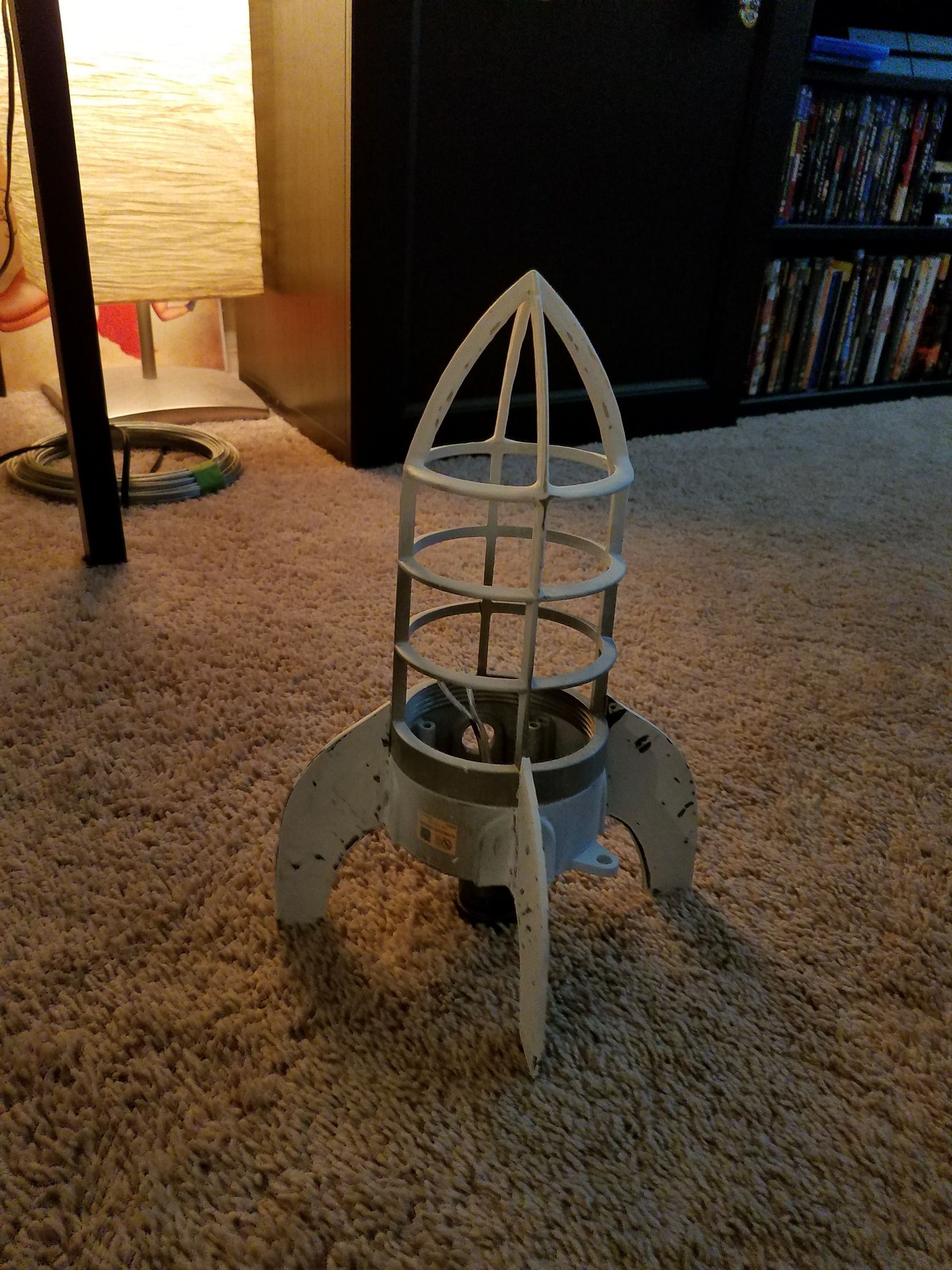 Rocket Lamp - DIY : 5 Steps (with Pictures) - Instructables