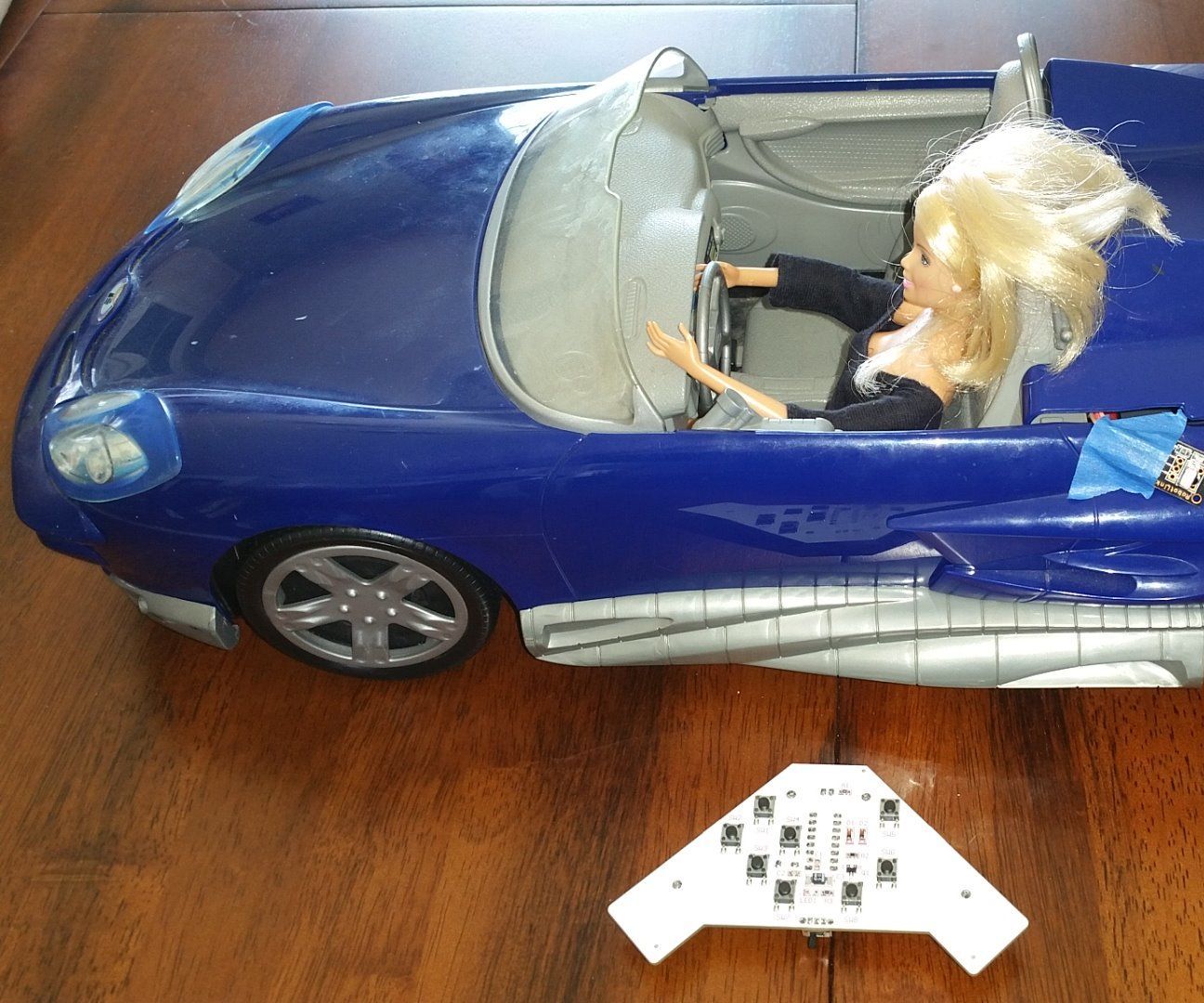 Barbie Arduino Car Alarm : 4 Steps - Instructables
