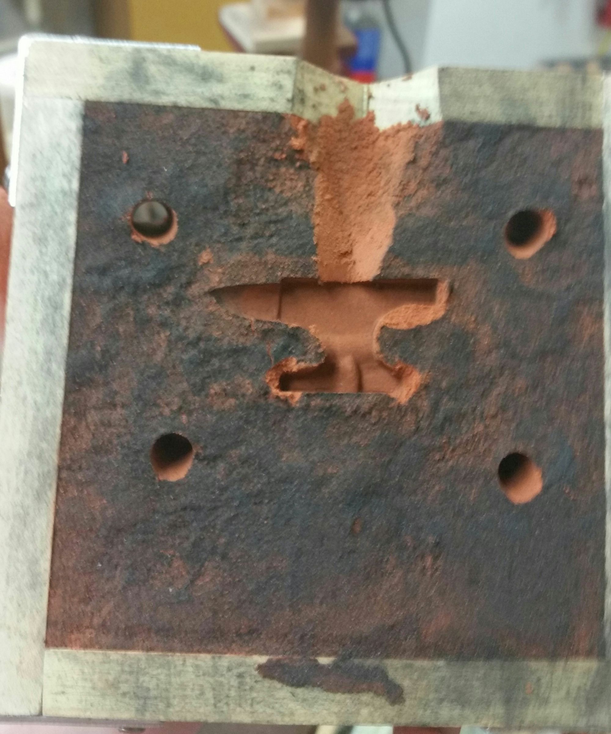 Casting With Delft Clay (White Bronze Anvil Pendant) : 11 Steps (with ...