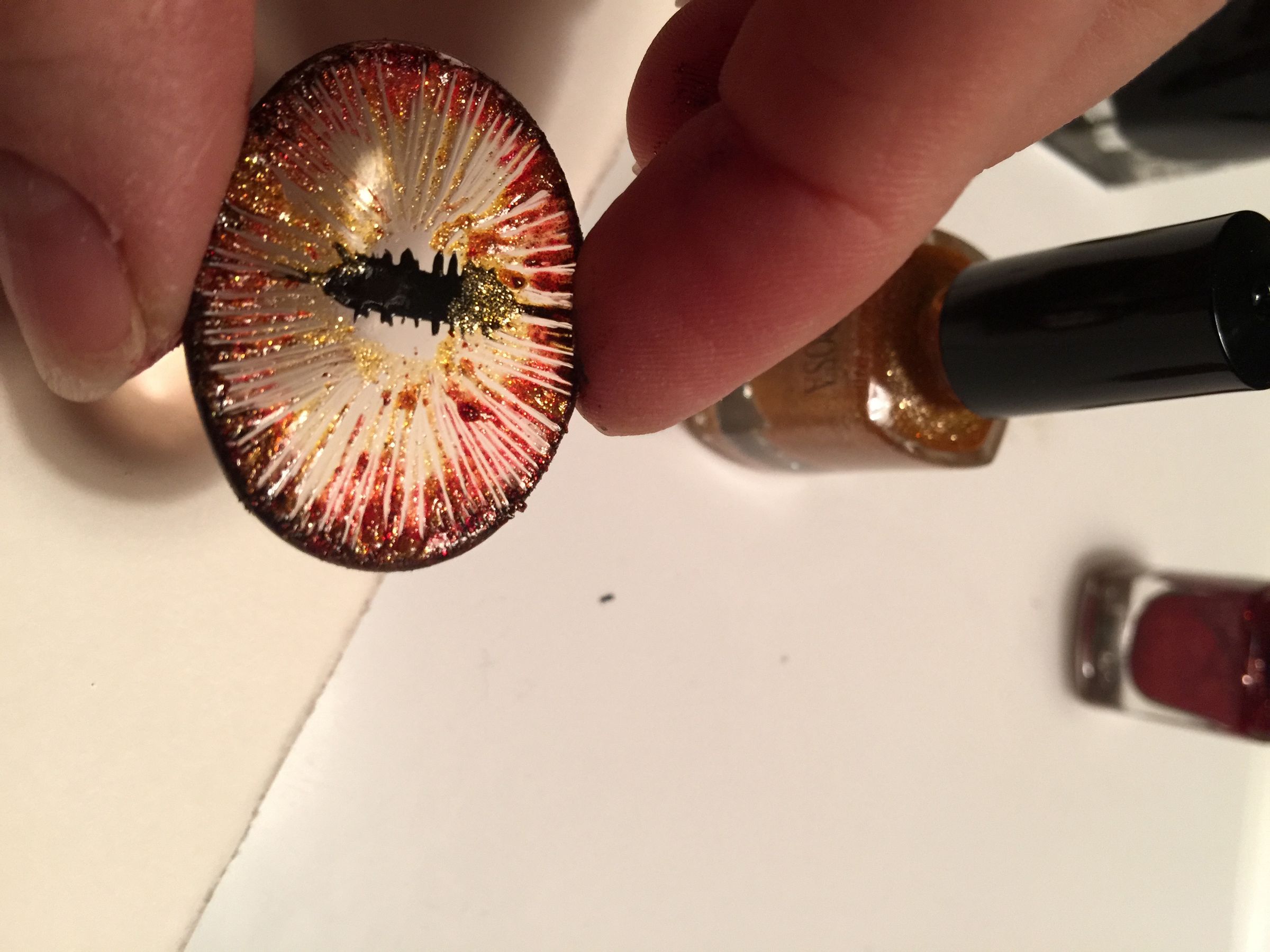 Make a Dragon Eye, Secret Compartment Book Introduction : 27 Steps ...