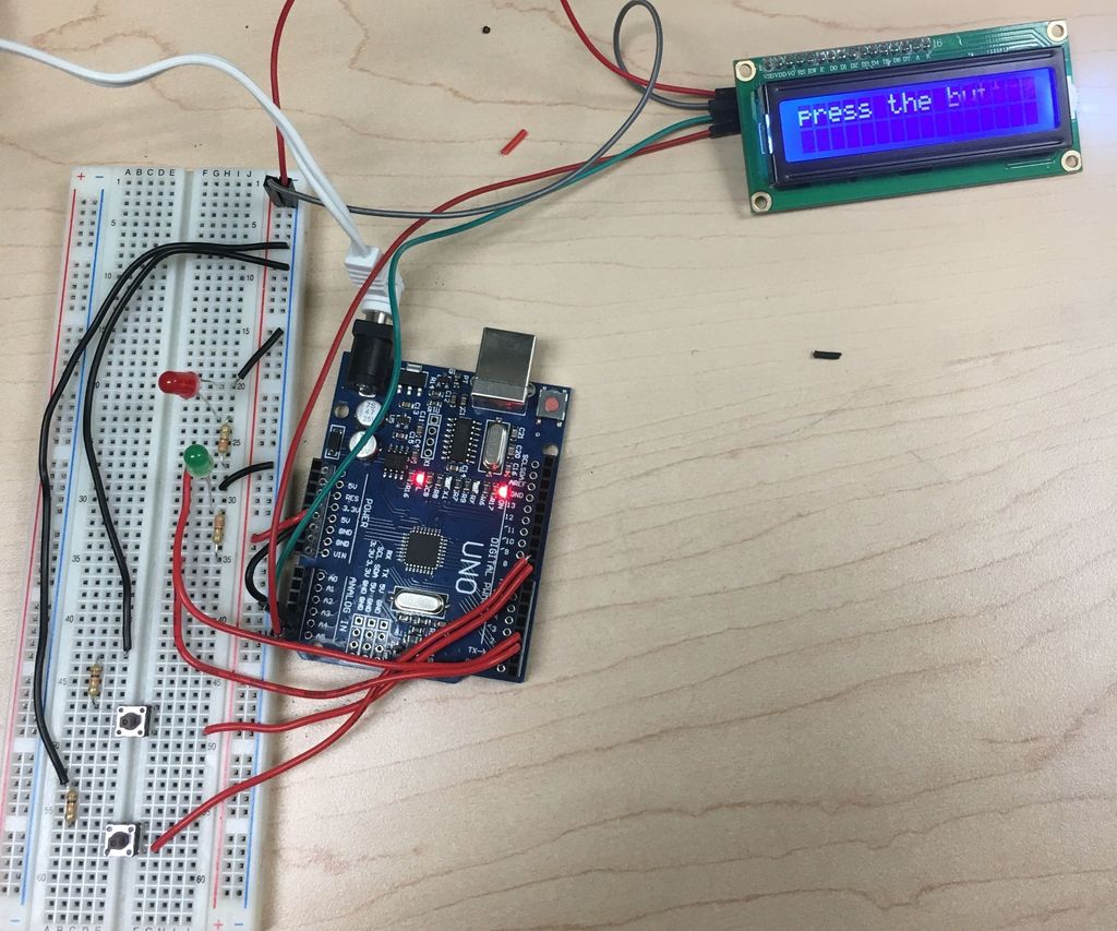 Arduino Stopwatch Using I2c Lcd 5 Steps Instructables 3343