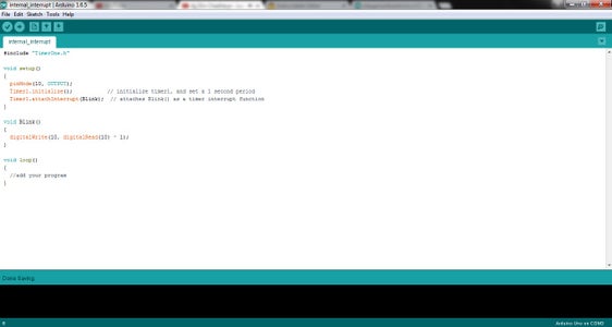 Create Internal Interrupt In Arduino 8 Steps Instructables