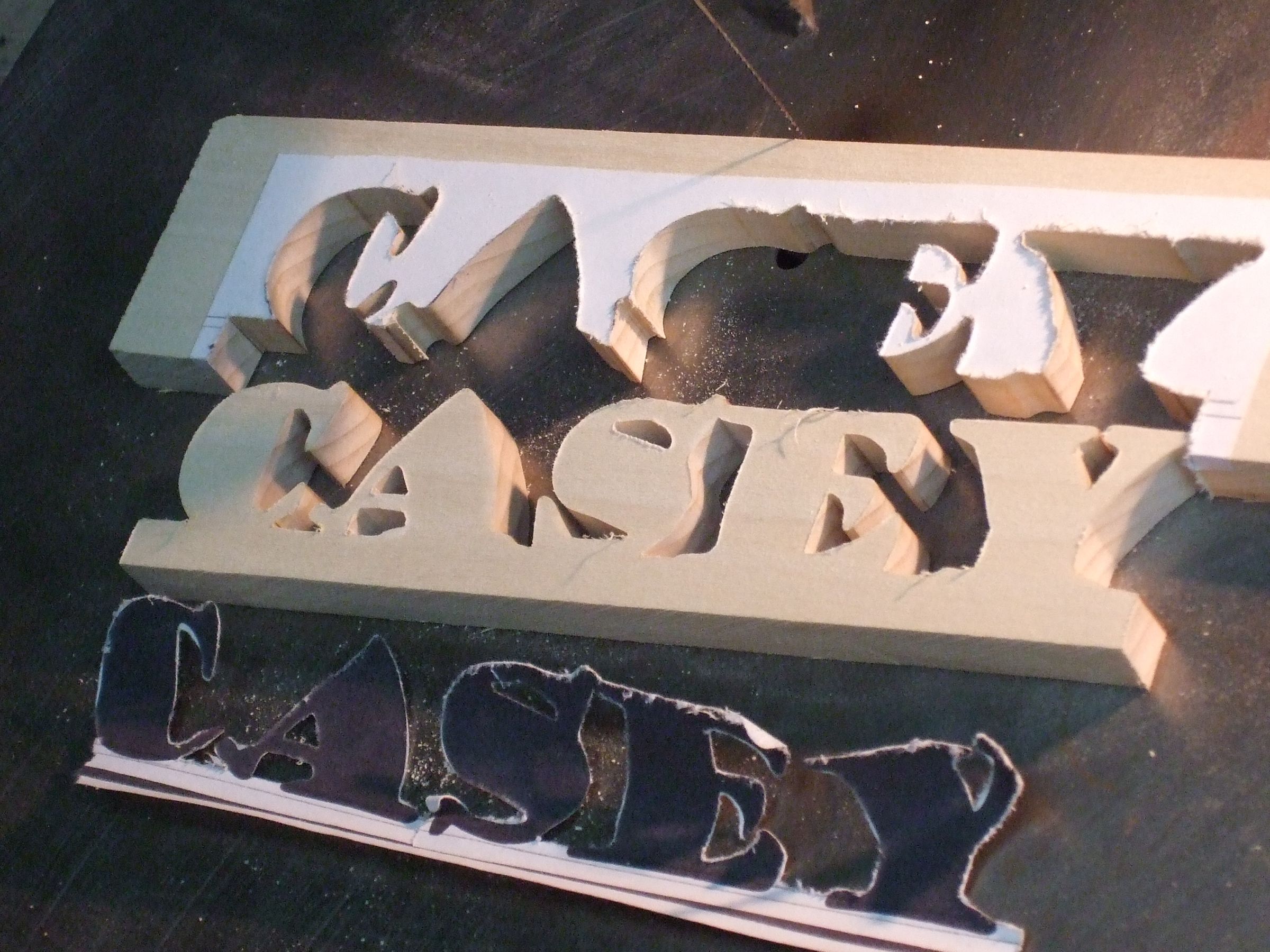 Creating Wooden Name Signs : 8 Steps (with Pictures) - Instructables