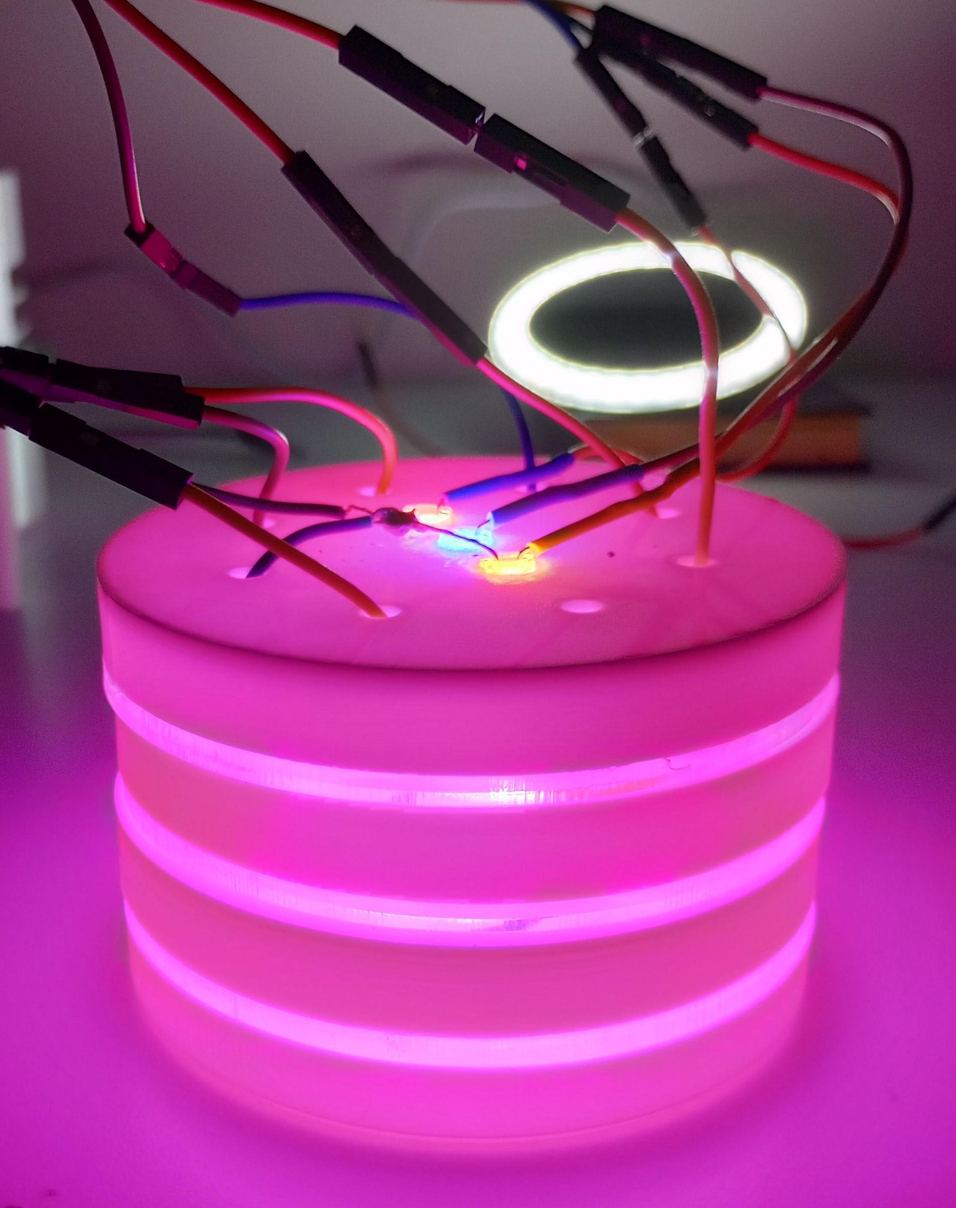 WaveLamp: a DIY Interactive Lamp That Reacts to Music : 6 Steps (with ...