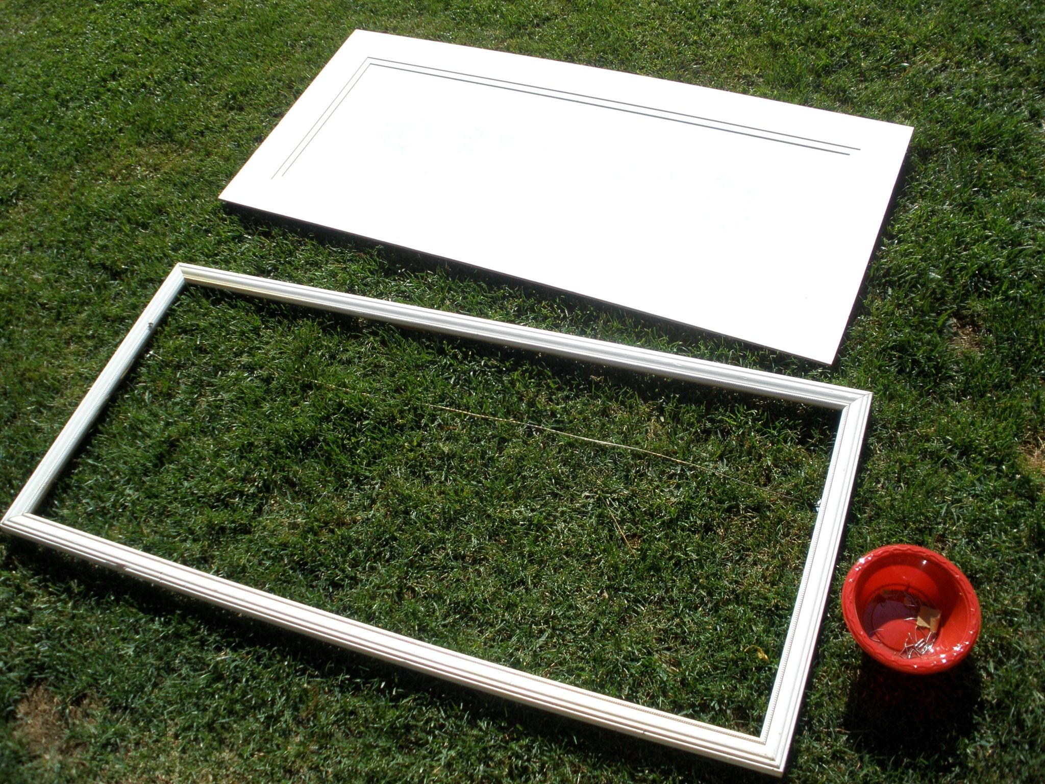 Frame and Jar Functional Wall Art, Hanger or Organizer : 7 Steps (with ...