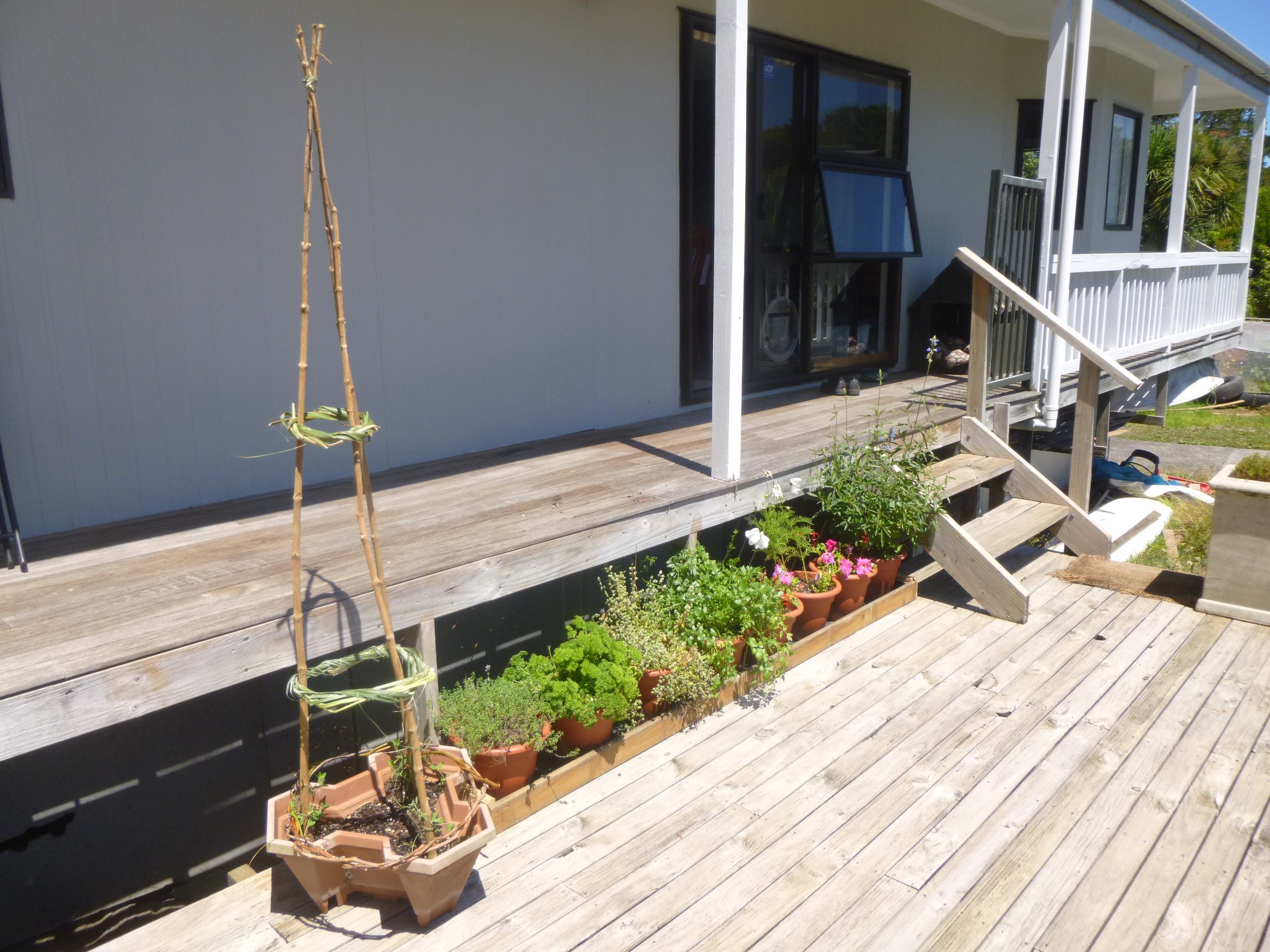 Make a Pot Trough for Saving Water on Your Deck : 8 Steps (with ...