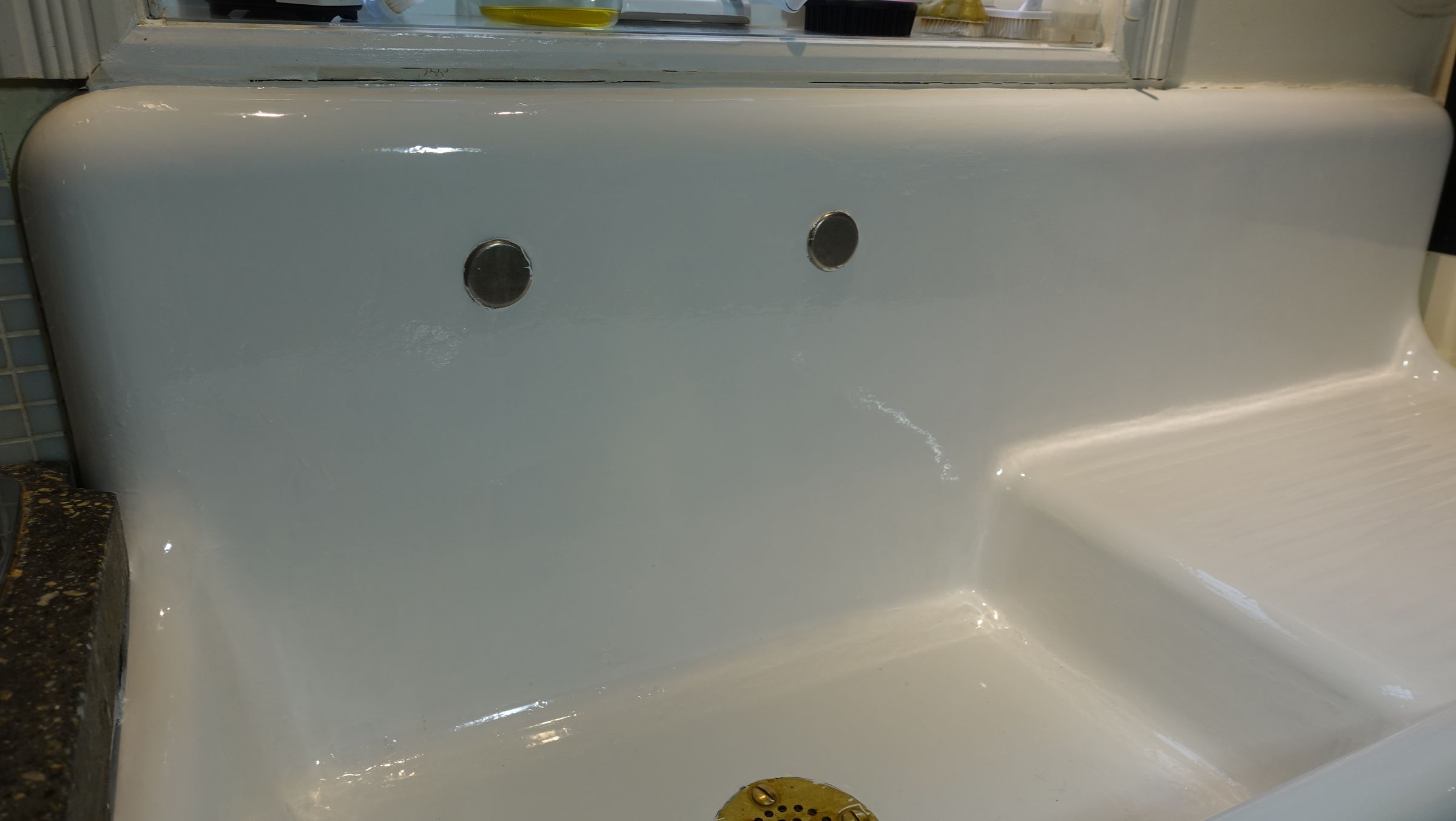 Refinishing an Antique Porcelain Sink : 3 Steps (with Pictures ...