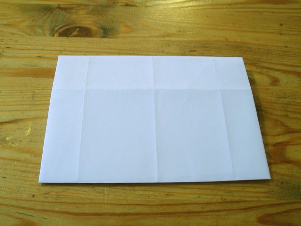 No Cut - No Measuring Origami Style 10 X 15cm Envelope From an A4 Paper ...