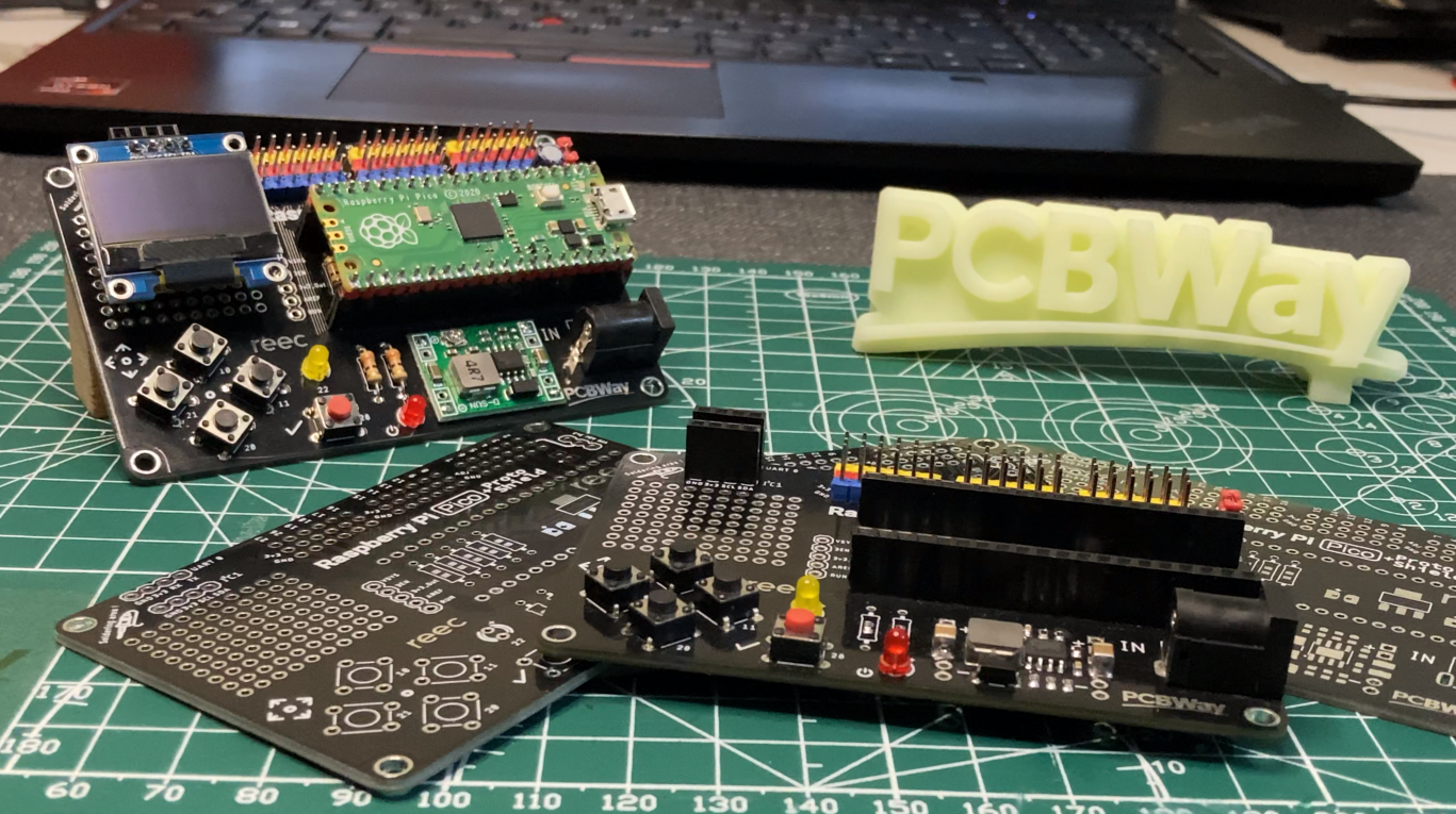 DIY Robotic Arm & Snake Game With Raspberry Pi Pico Proto Shield : 7 Steps - Instructables