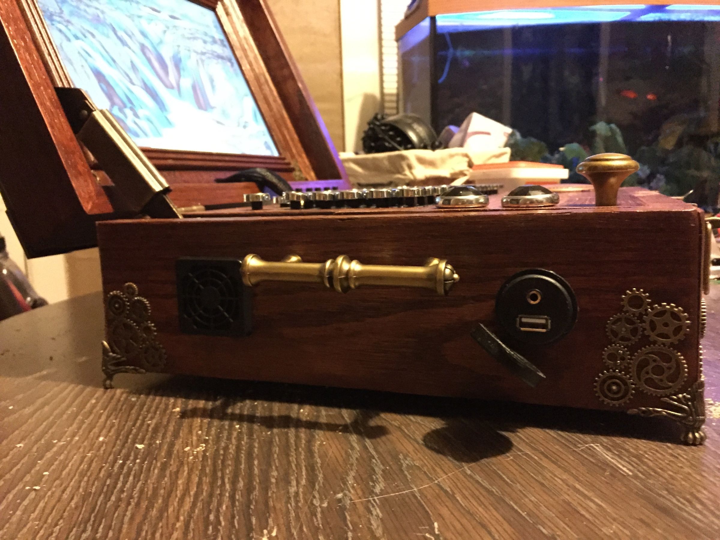 Steampunk Raspberry Pi Laptop : 7 Steps (with Pictures) - Instructables