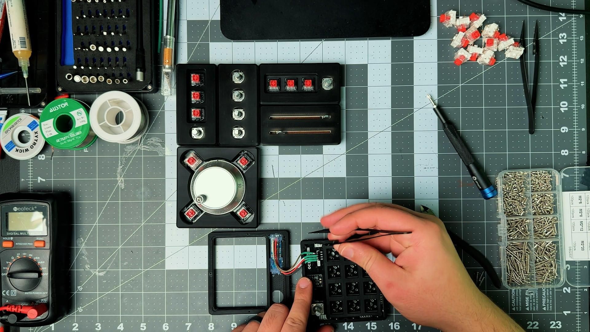 Modular Macro Keyboard System — Ocreeb MK2 : 12 Steps (with Pictures ...