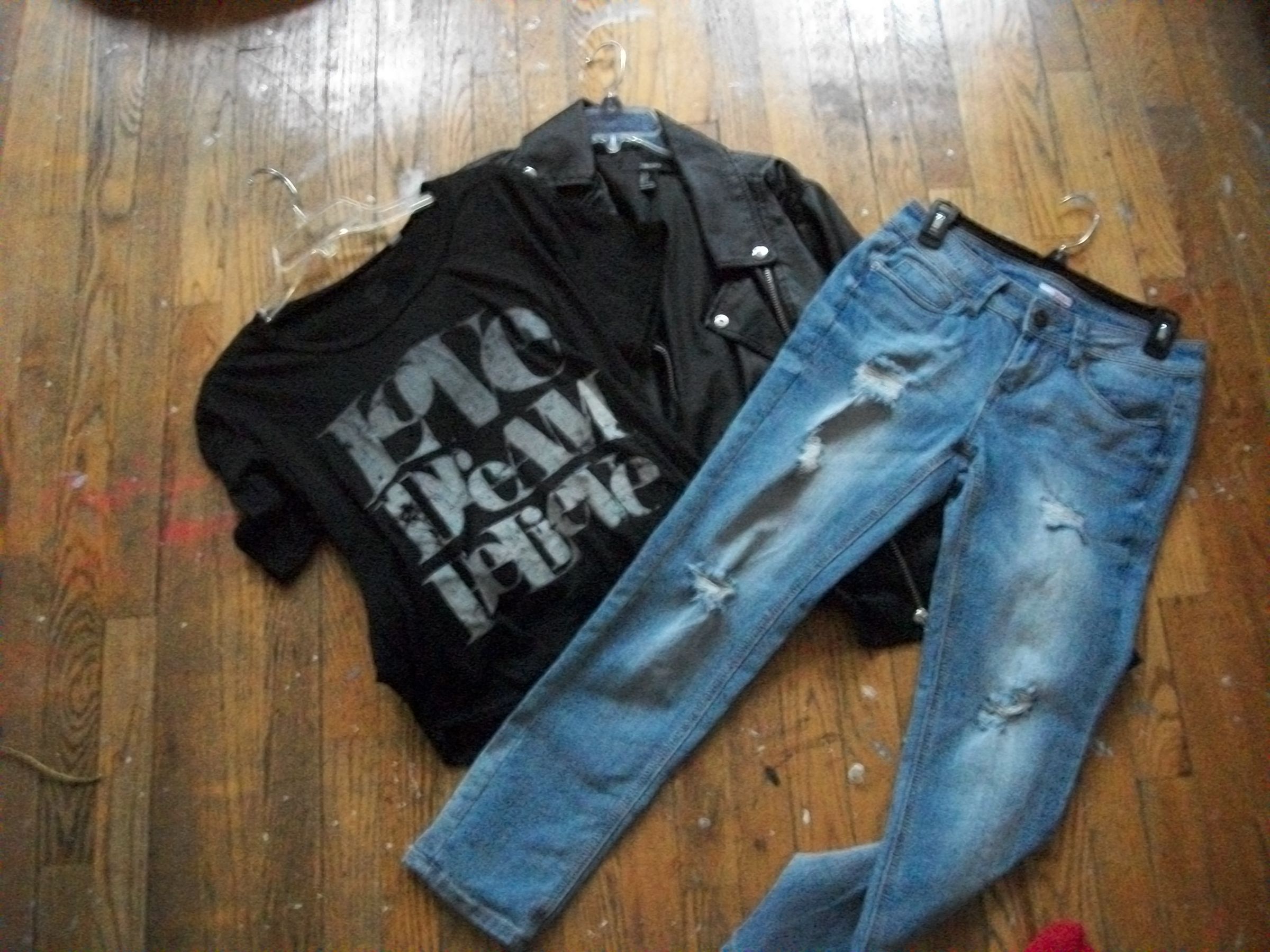 Homemade Punk Rocker Costume