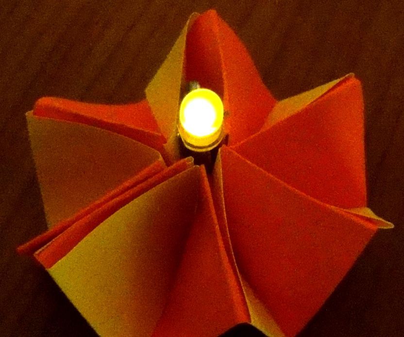 Glowing Paper Flower - Instructables