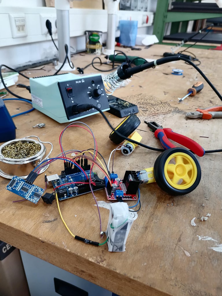Making A Custom Cat Toy Using Arduino Uno And A Metal Bowl 6 Steps With Pictures Instructables