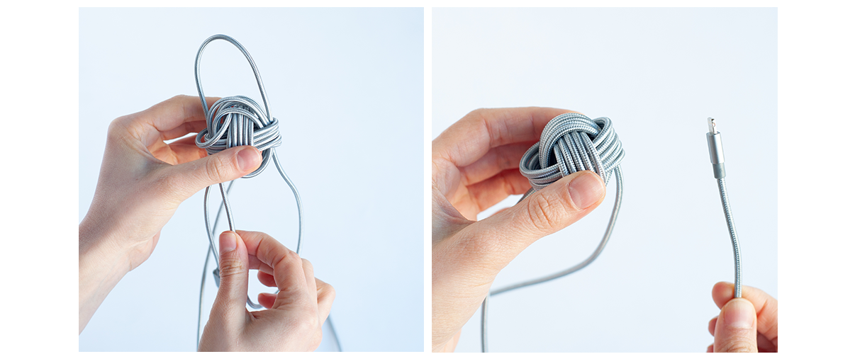 How to Make a Weighted Knot Charging Cable With FixIts : 6 Steps (with ...