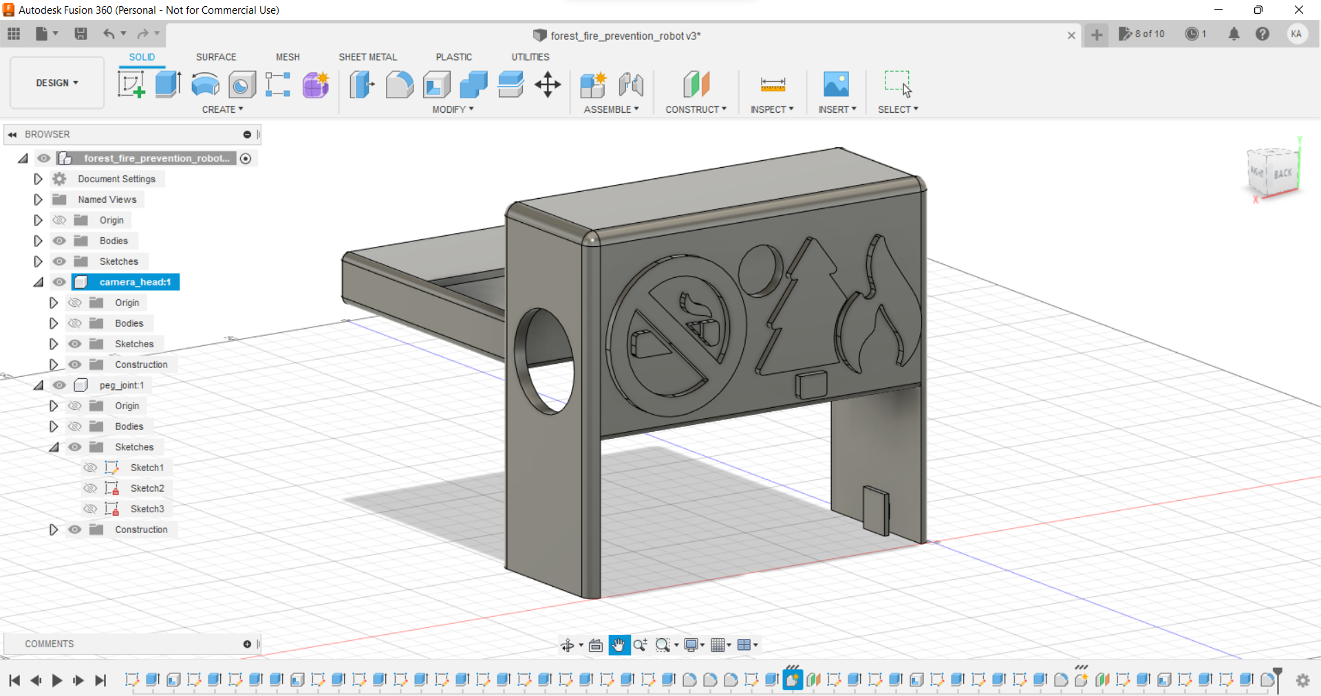 AI-driven Forest Fire Prevention Robot W/ SMS & EZ-Robot : 13 Steps ...