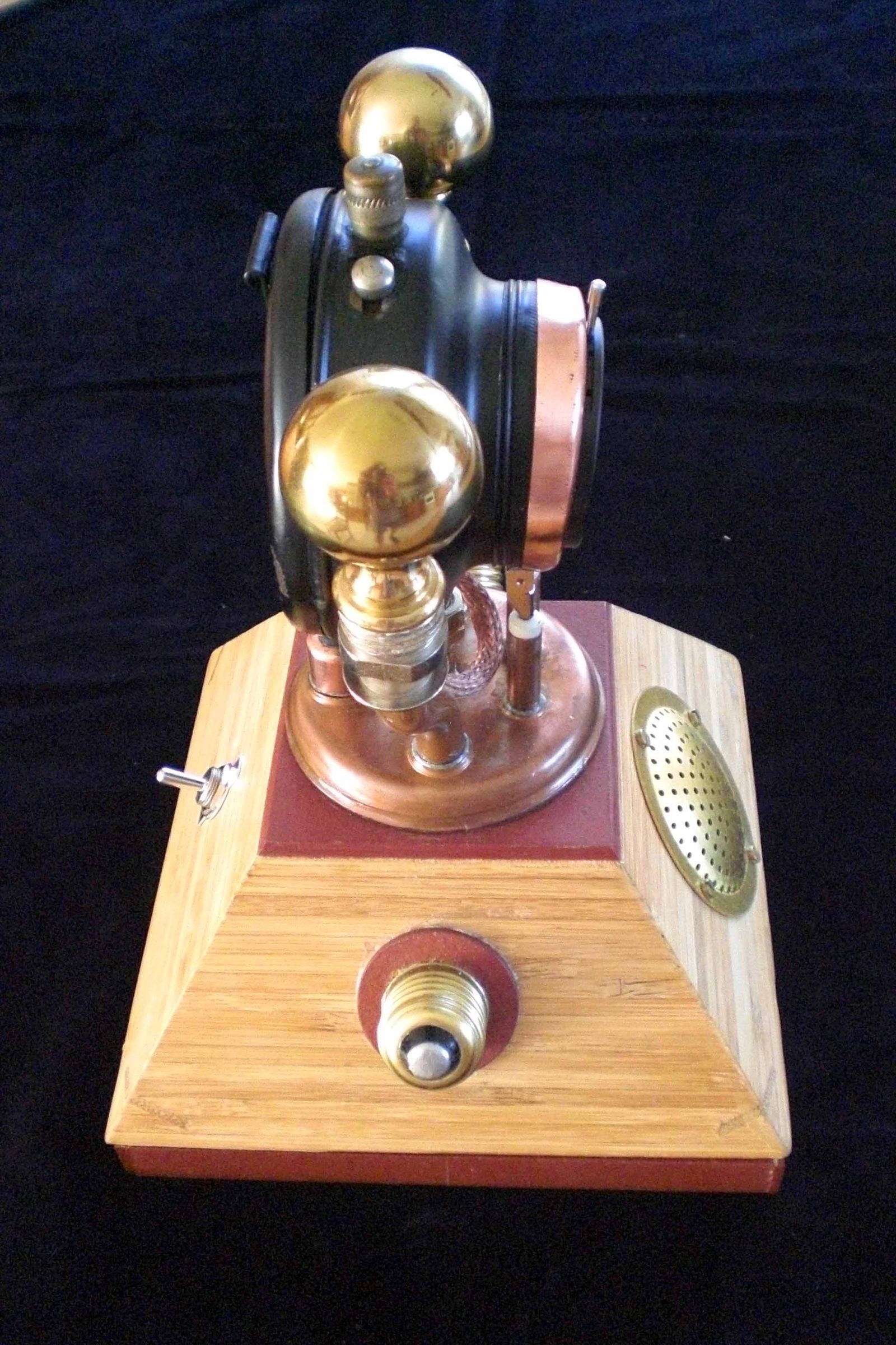 Steampunk-Plasma-Telegraph : 4 Steps (with Pictures) - Instructables