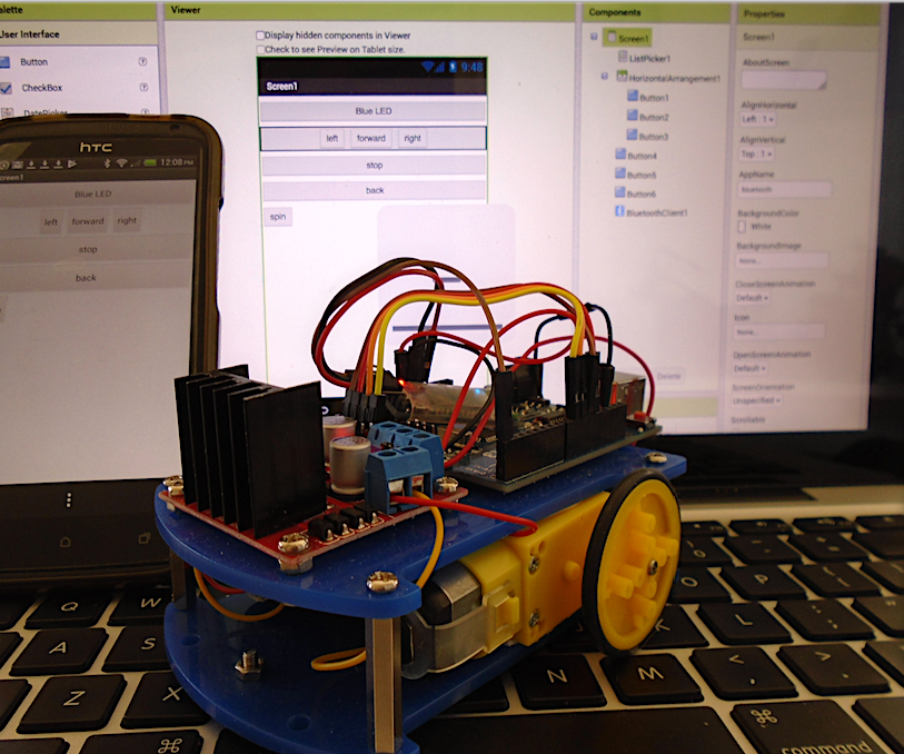 Mobile Phone Controlled Robot : 13 Steps (with Pictures) - Instructables