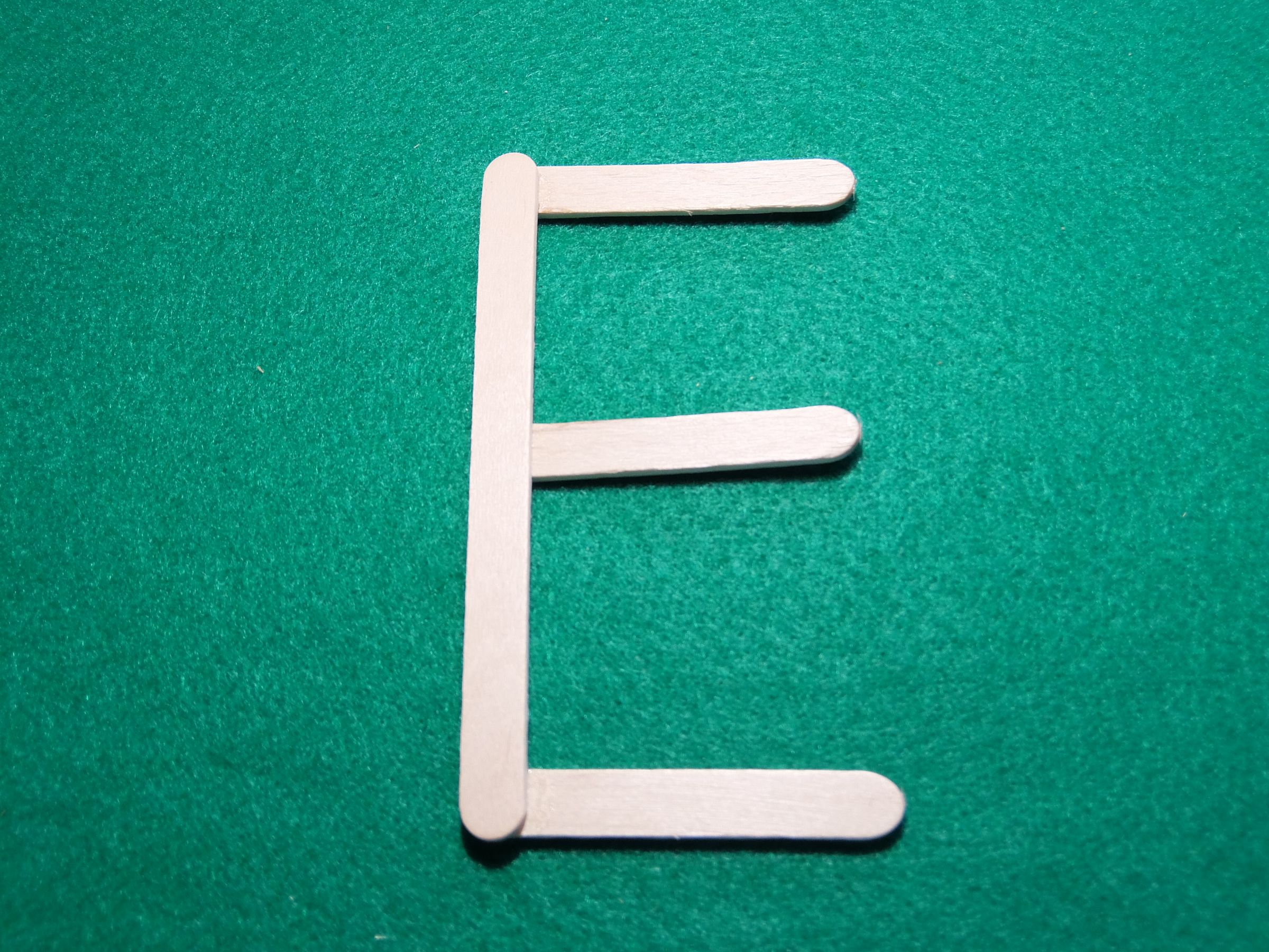 Make Popsicle Sticks Letters a to Z : 26 Steps - Instructables