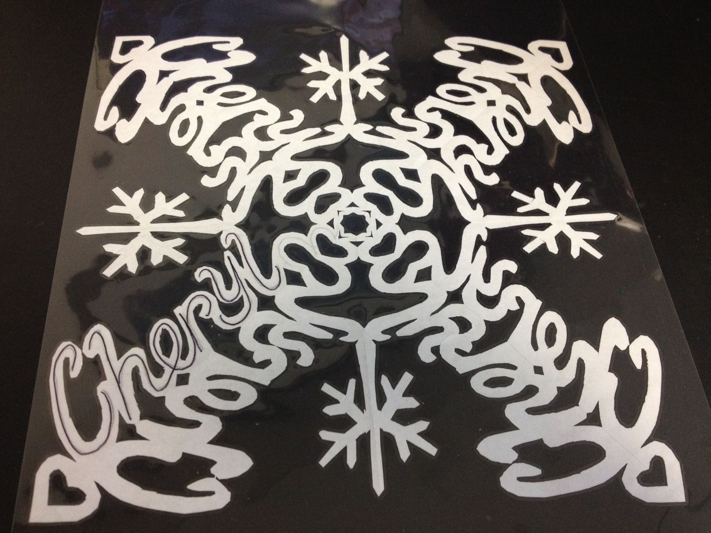 Personalized Snowflakes : 11 Steps (with Pictures) - Instructables