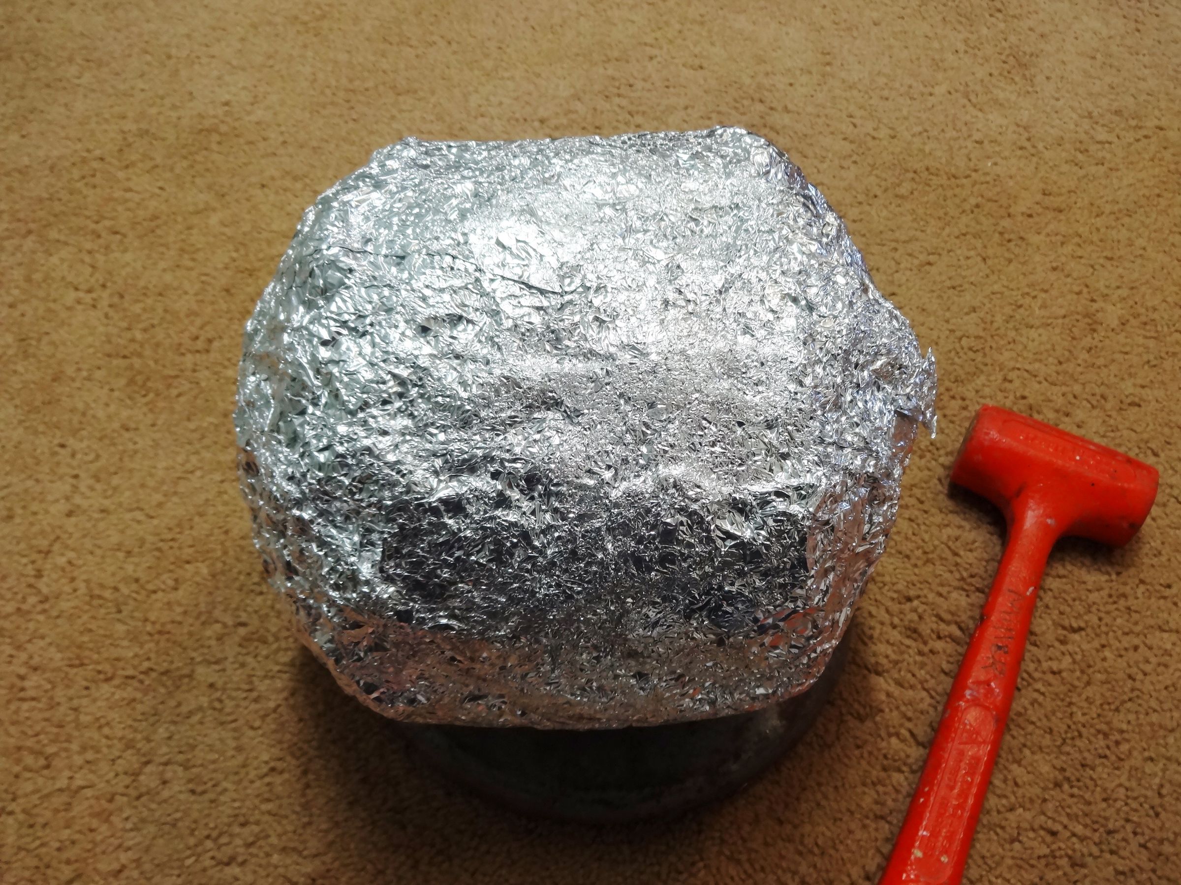 How to Make a Polished Aluminum Foil Ball : 8 Steps (with Pictures ...