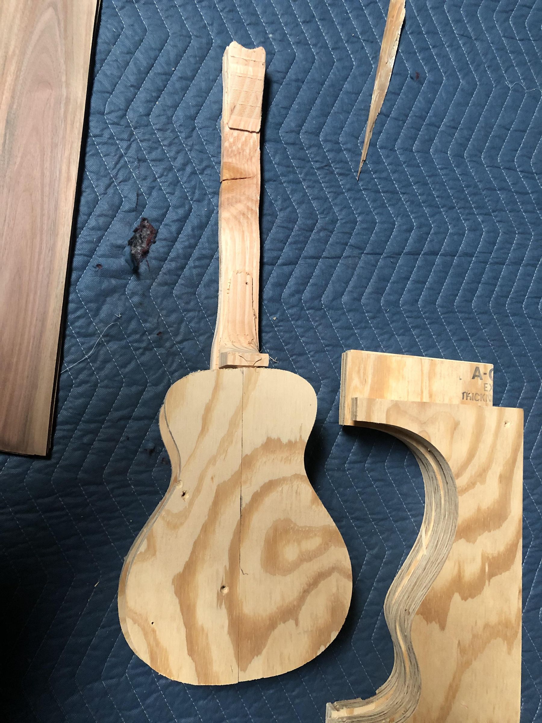 Solid Walnut Ukulele From Walnut Tree Using CNC/ Laser Cutter : 14 ...