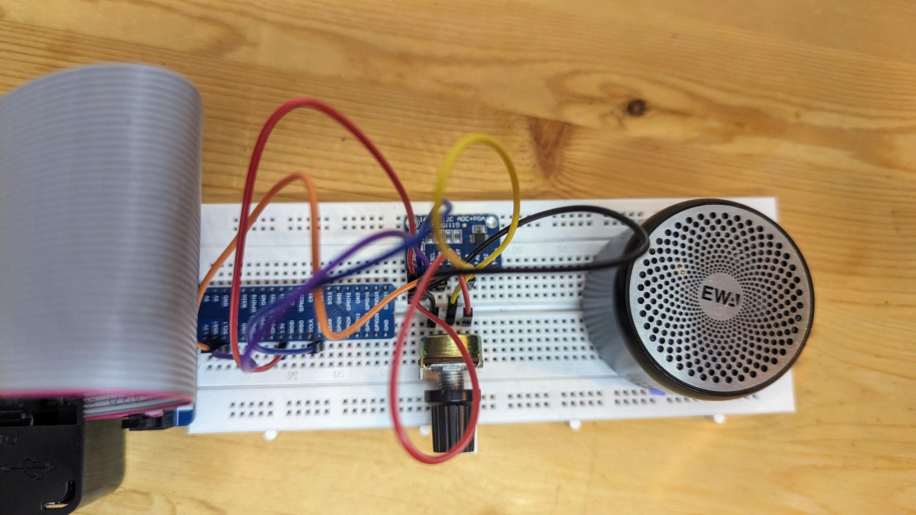 Diy Raspberry Pi Volume Control Knob Using An Ads1115 Adc 6 Steps Instructables