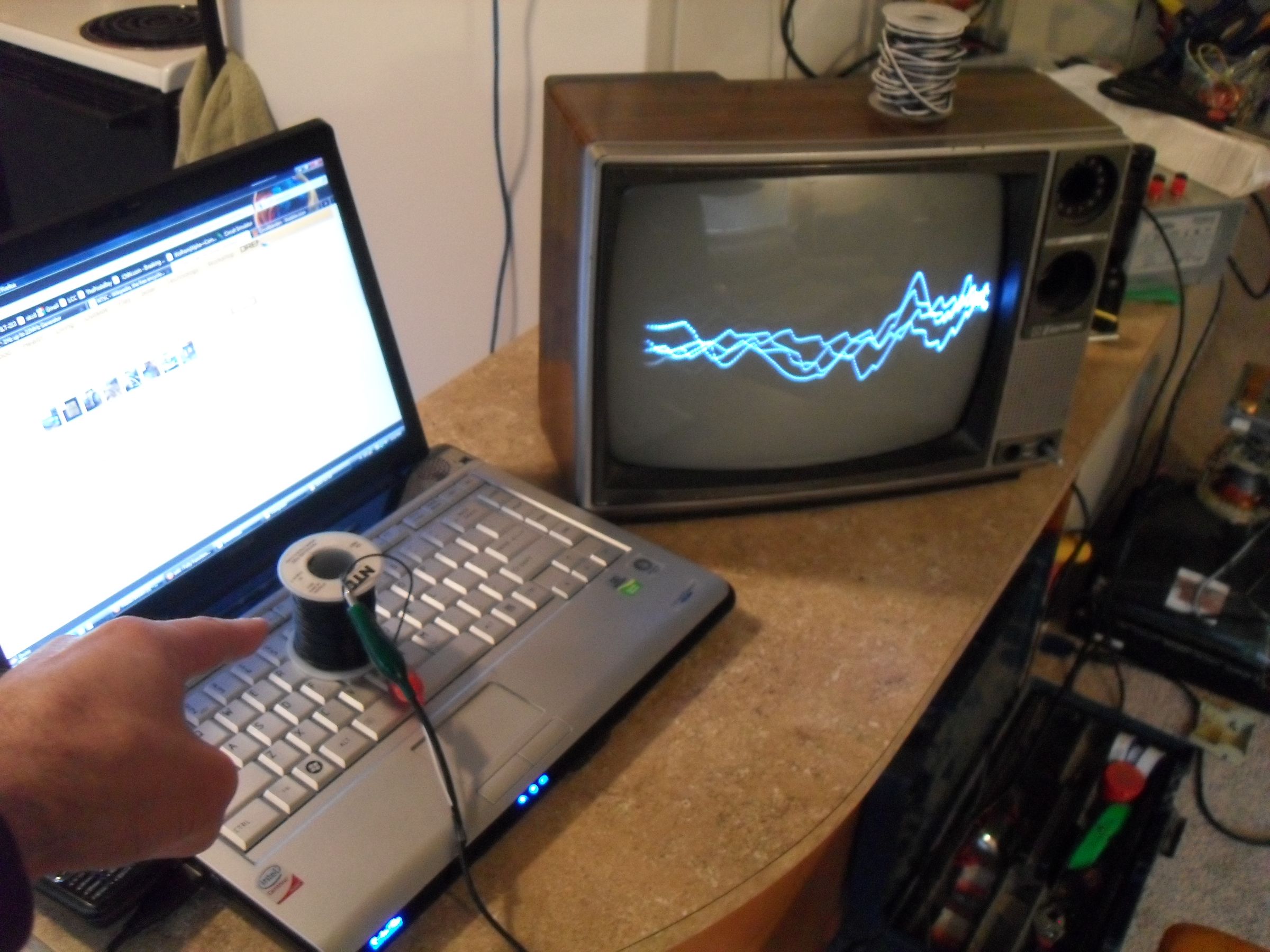 Fully Functional Television Oscilloscope : 8 Steps (with Pictures ...