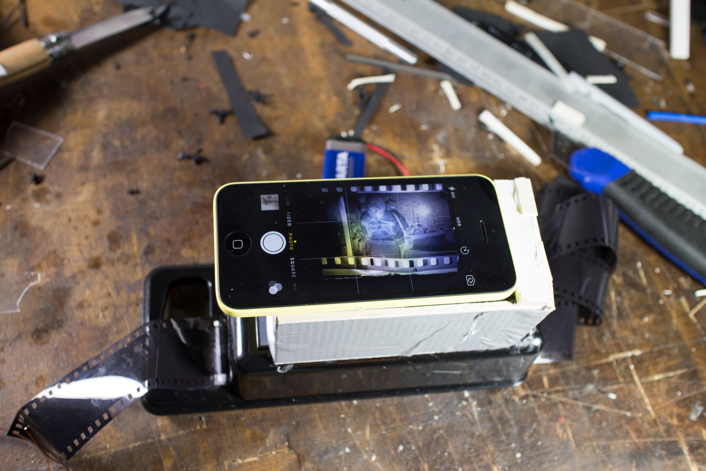 DIY Smartphone Film Scanner : 9 Steps (with Pictures) - Instructables