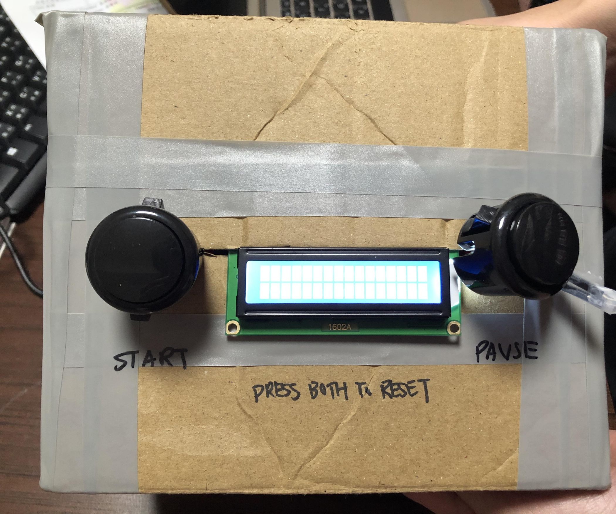 LCD Stop-Watch : 4 Steps - Instructables