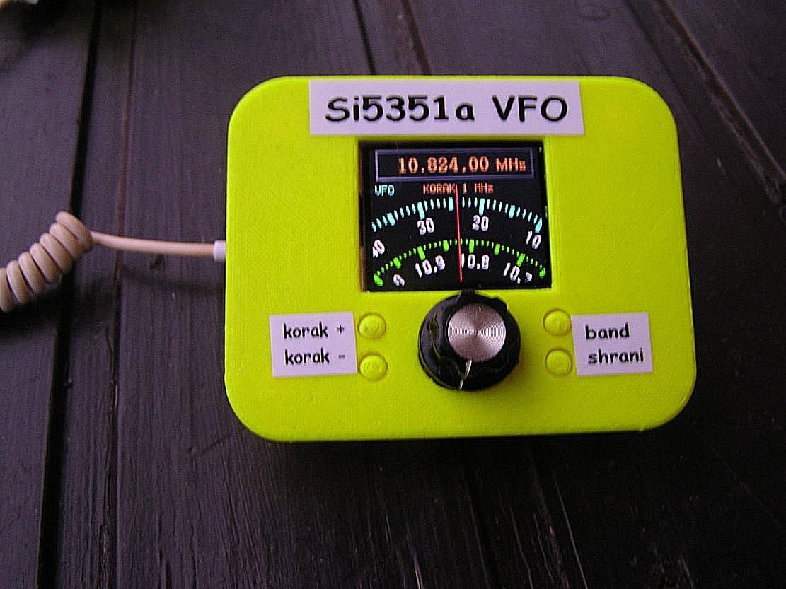 Universal VFO 10 KHz-160 MHz With Retro Analog Scale (variable Frequency Oscillator) : 4 Steps ...