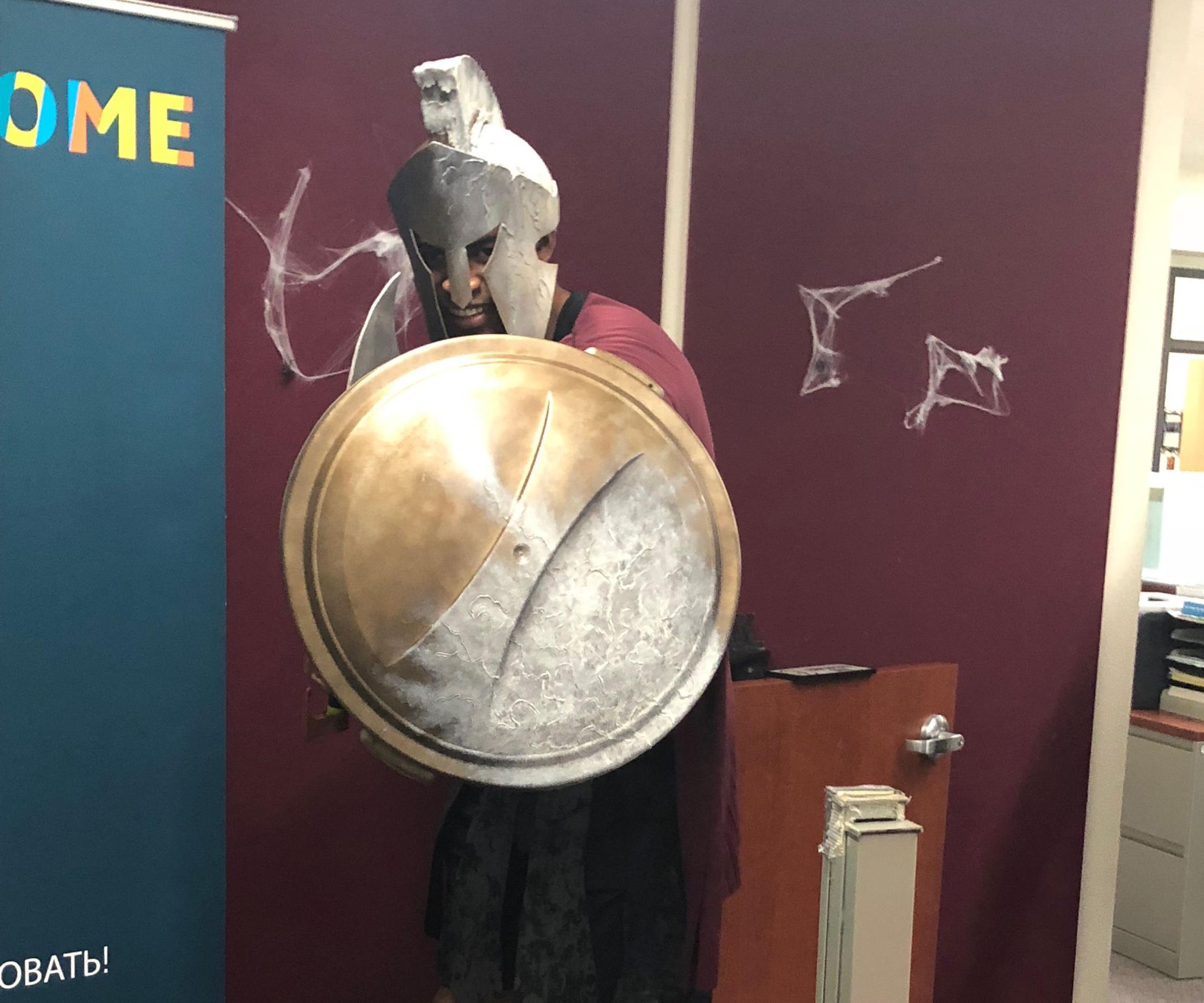 Spartan Warrior Turning to Stone Costume : 5 Steps - Instructables