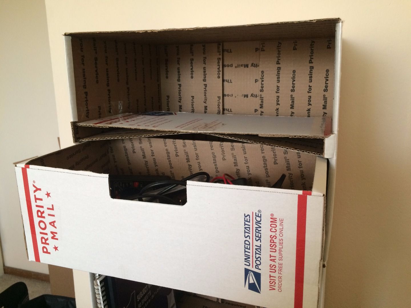 Cardboard Shelves and Drawers for Almost FREE : 8 Steps - Instructables