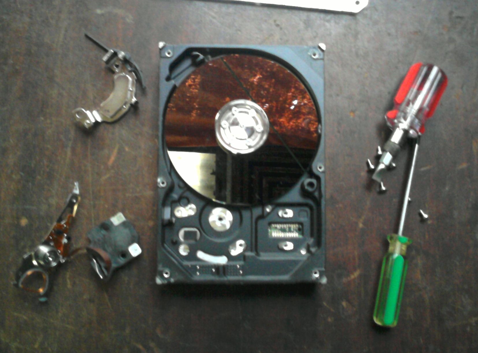 Turn Your Junk Hard Disk Into a Tool Grinder : 7 Steps - Instructables
