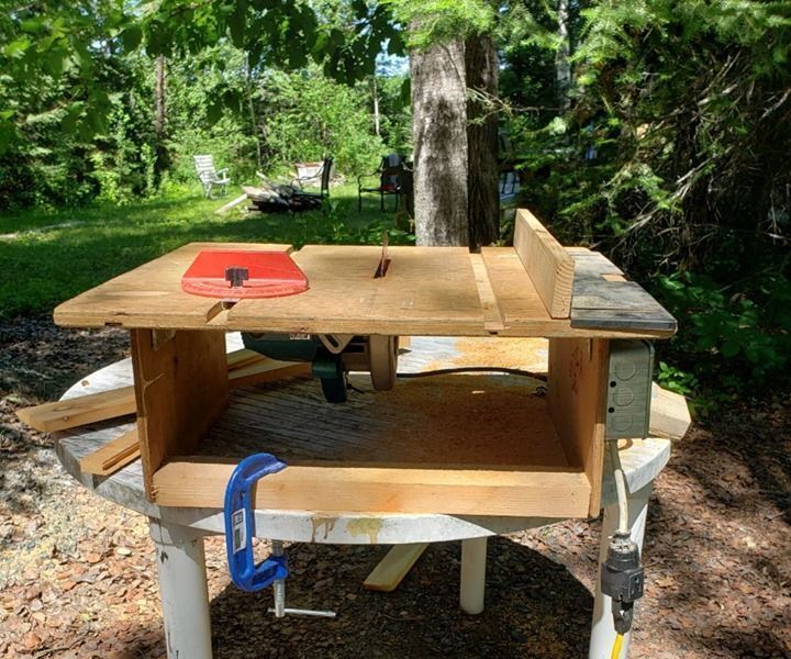 DIY - FREE Table Saw From Circular Saw : 5 Steps - Instructables