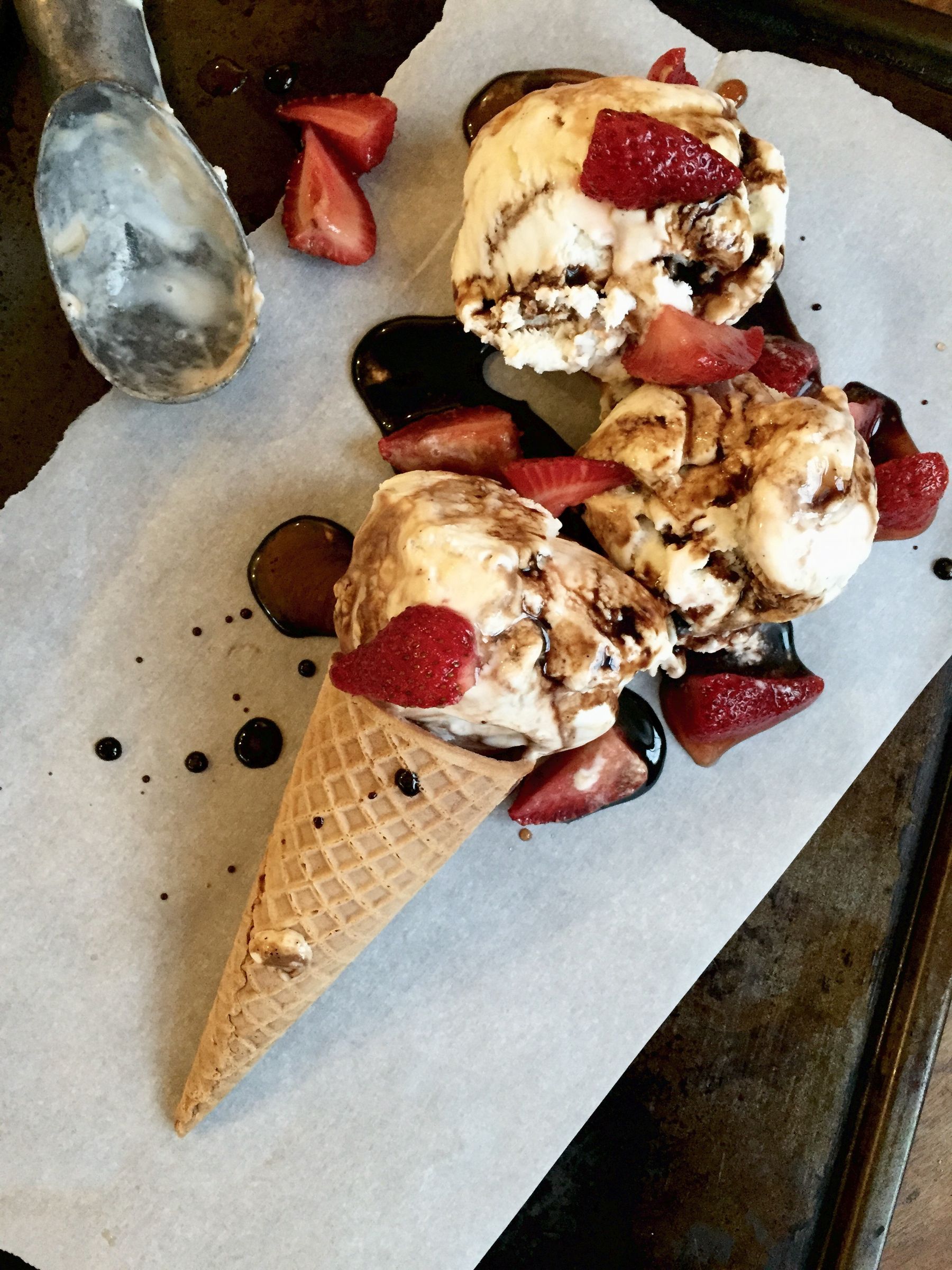 Vanilla Infused Balsamic Ice Cream : 5 Steps (with Pictures ...