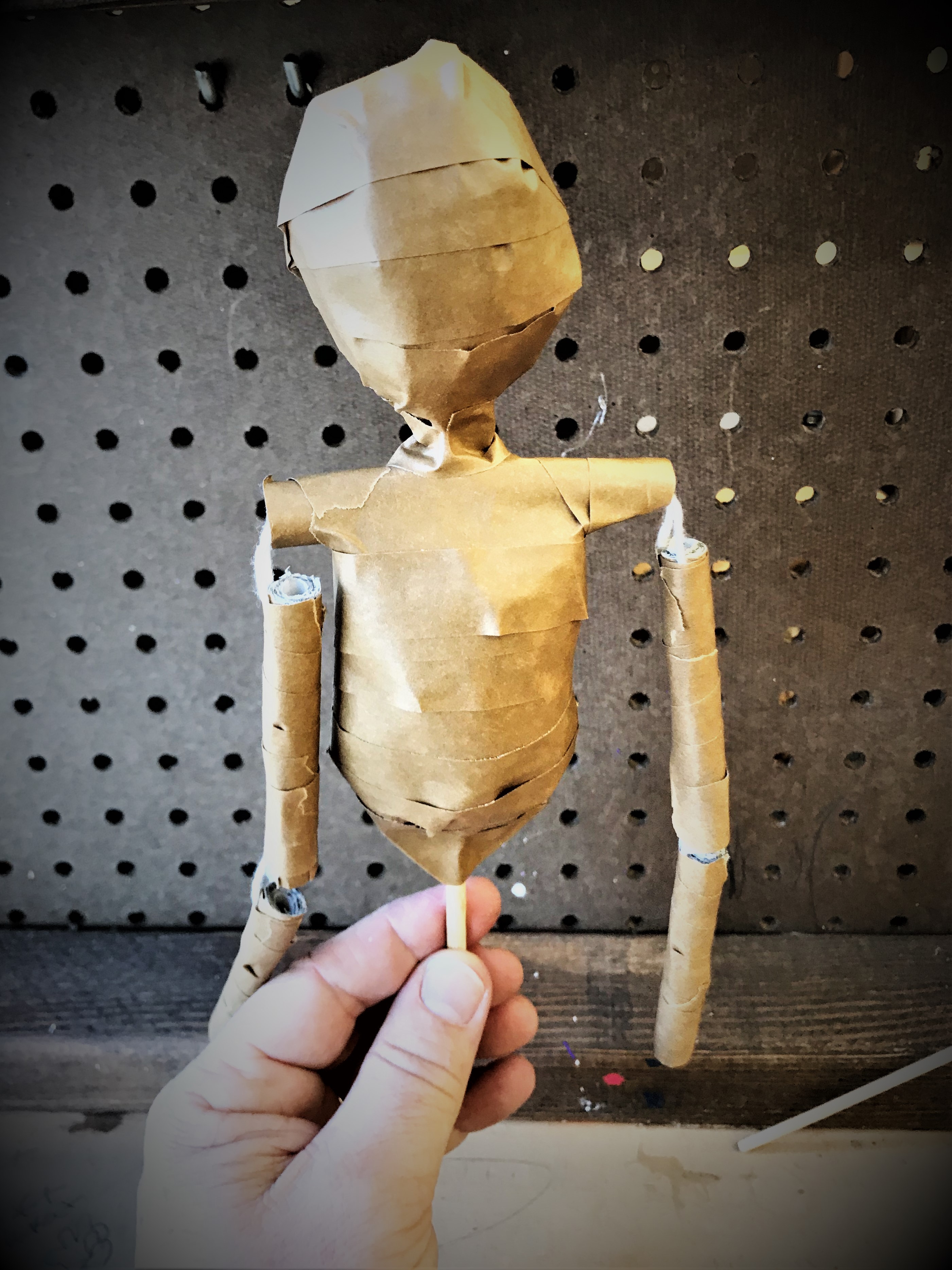 Scrappy Articulated Rod Puppet : 7 Steps (with Pictures) - Instructables
