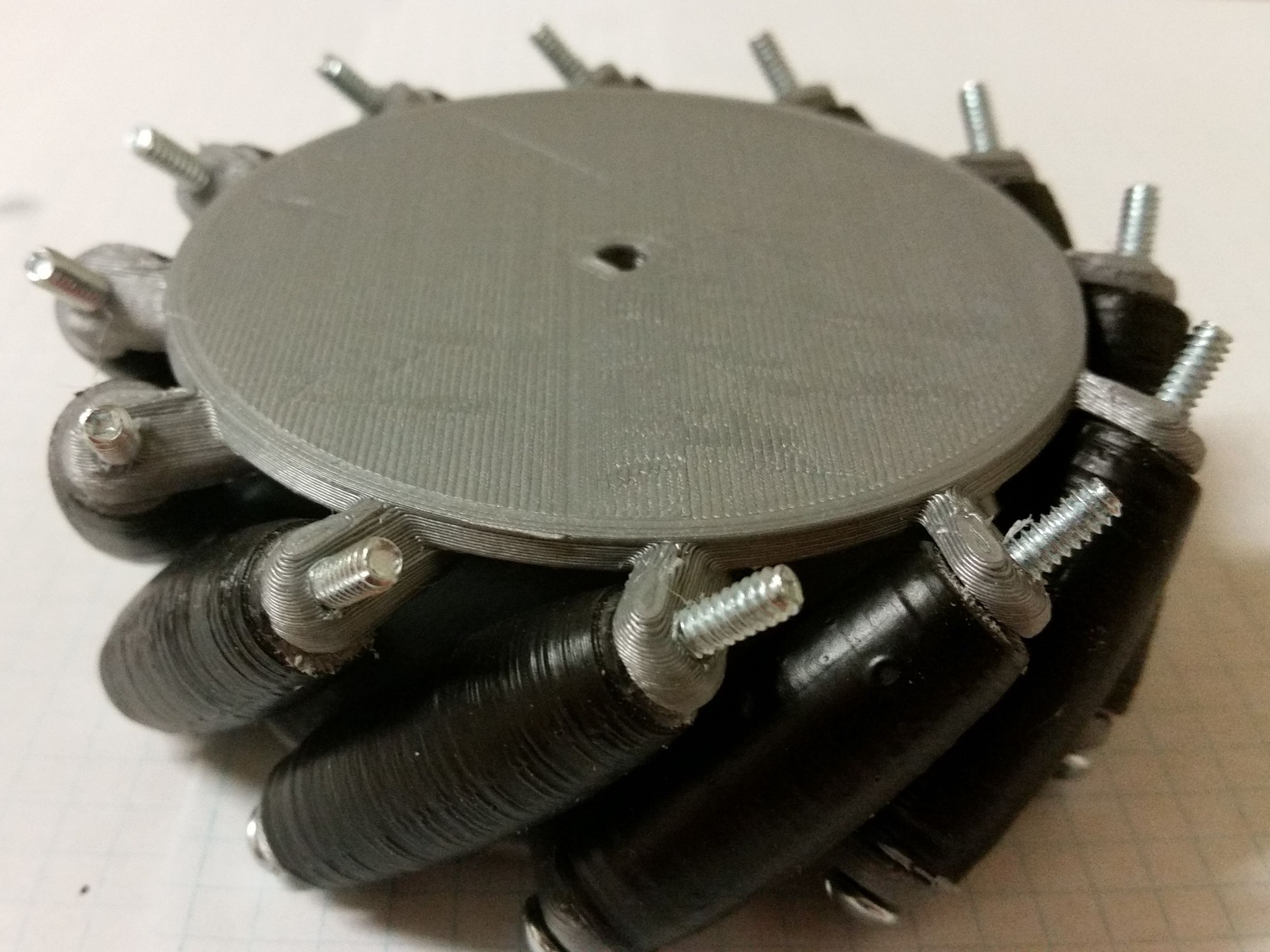 $20 Mecanum Wheels With Rubberized Rollers : 5 Steps (with Pictures ...