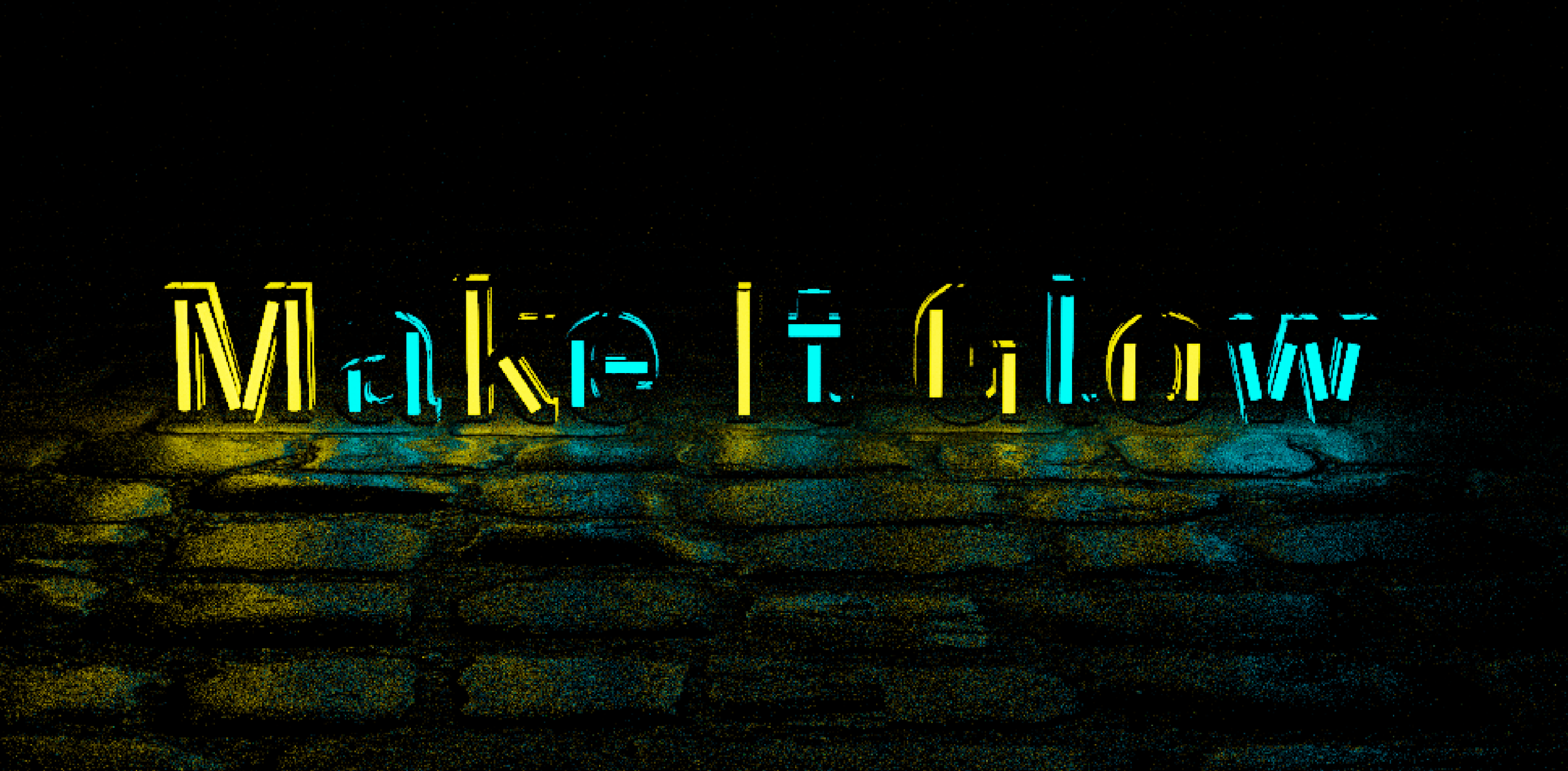 Make It Neon Text! : 5 Steps - Instructables