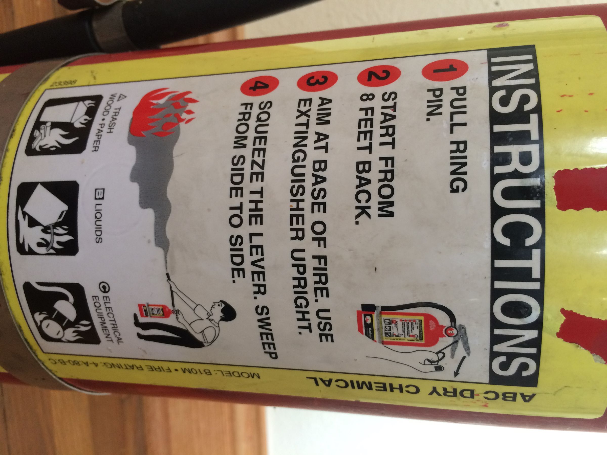 Fire Extinguisher Inspection : 9 Steps (with Pictures) - Instructables