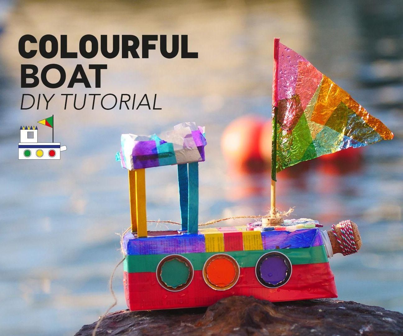 Colourful Boat : 17 Steps (with Pictures) - Instructables