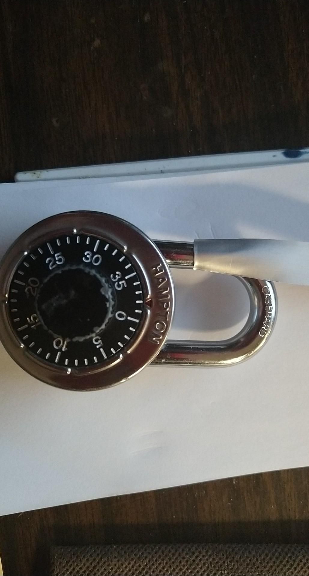 Picking and Solving Combination Lock ( Lost Combination ) : 8 Steps ...